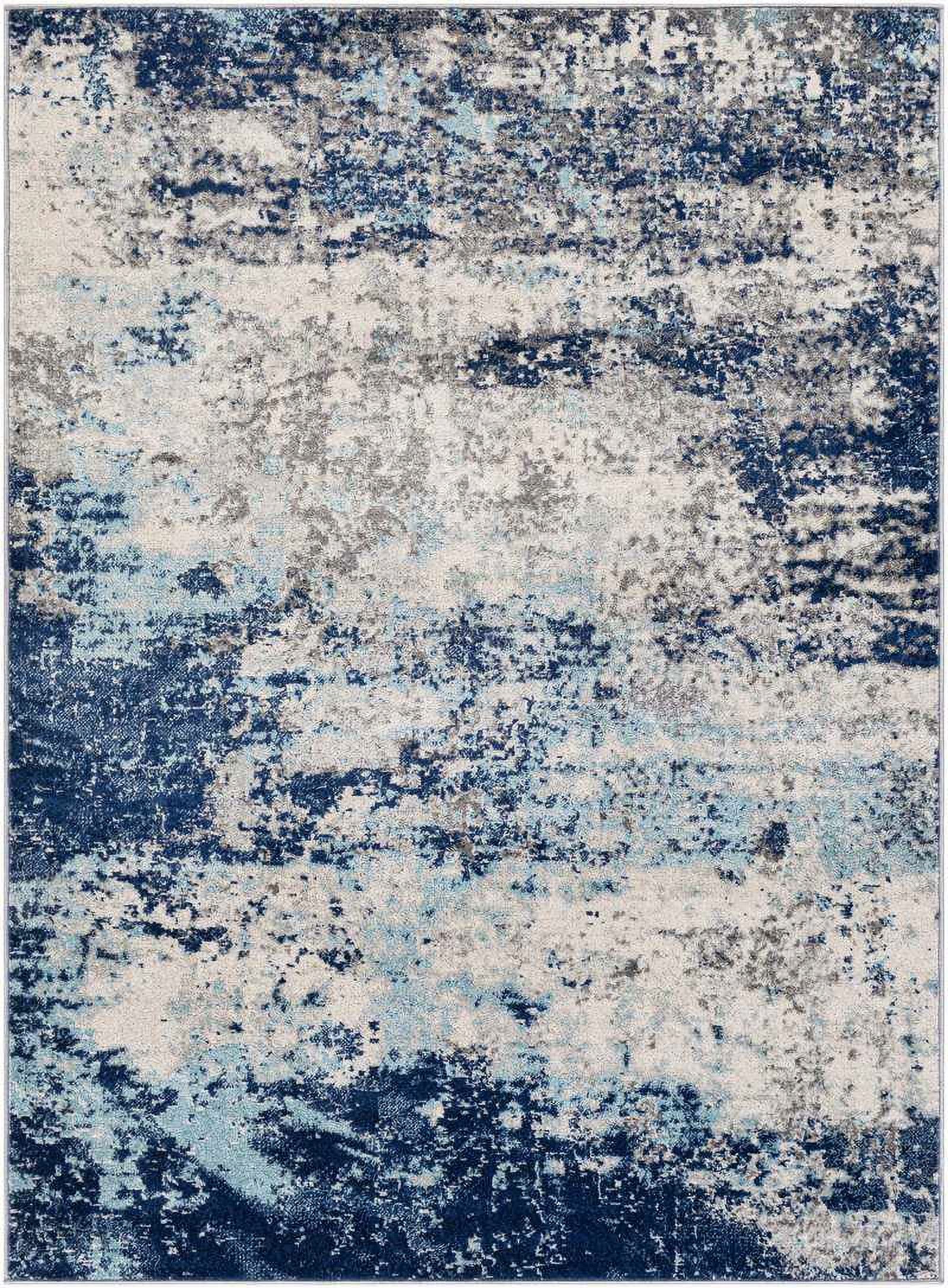 Mark&Day Area Rugs, 5x7 Lola Traditional Sky Blue Area Rug (5'3" x 7'6 ...
