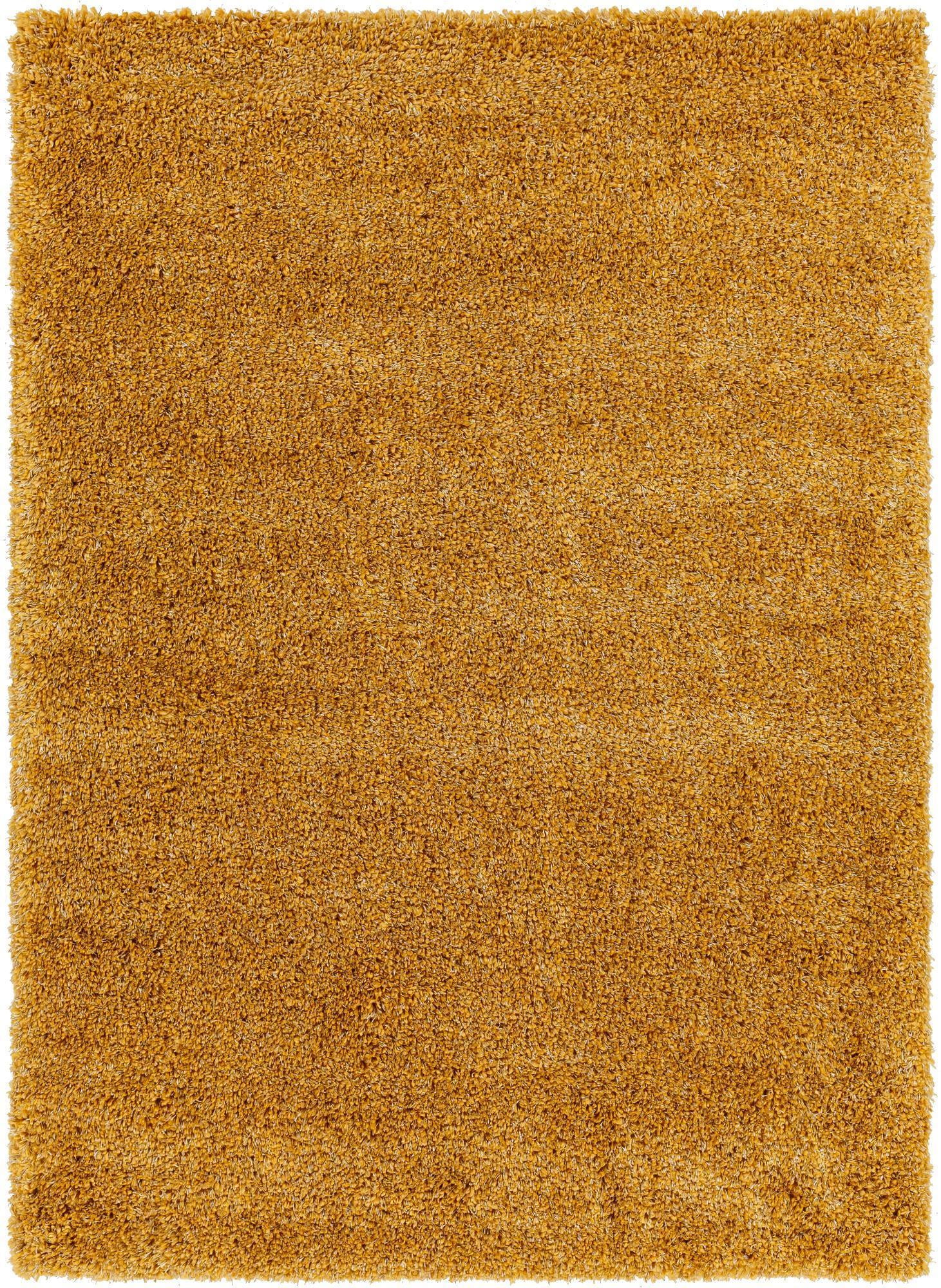 Mark&Day Area Rugs, 6x9 Elk River Modern Mustard Area Rug (6'7" x 9 ...