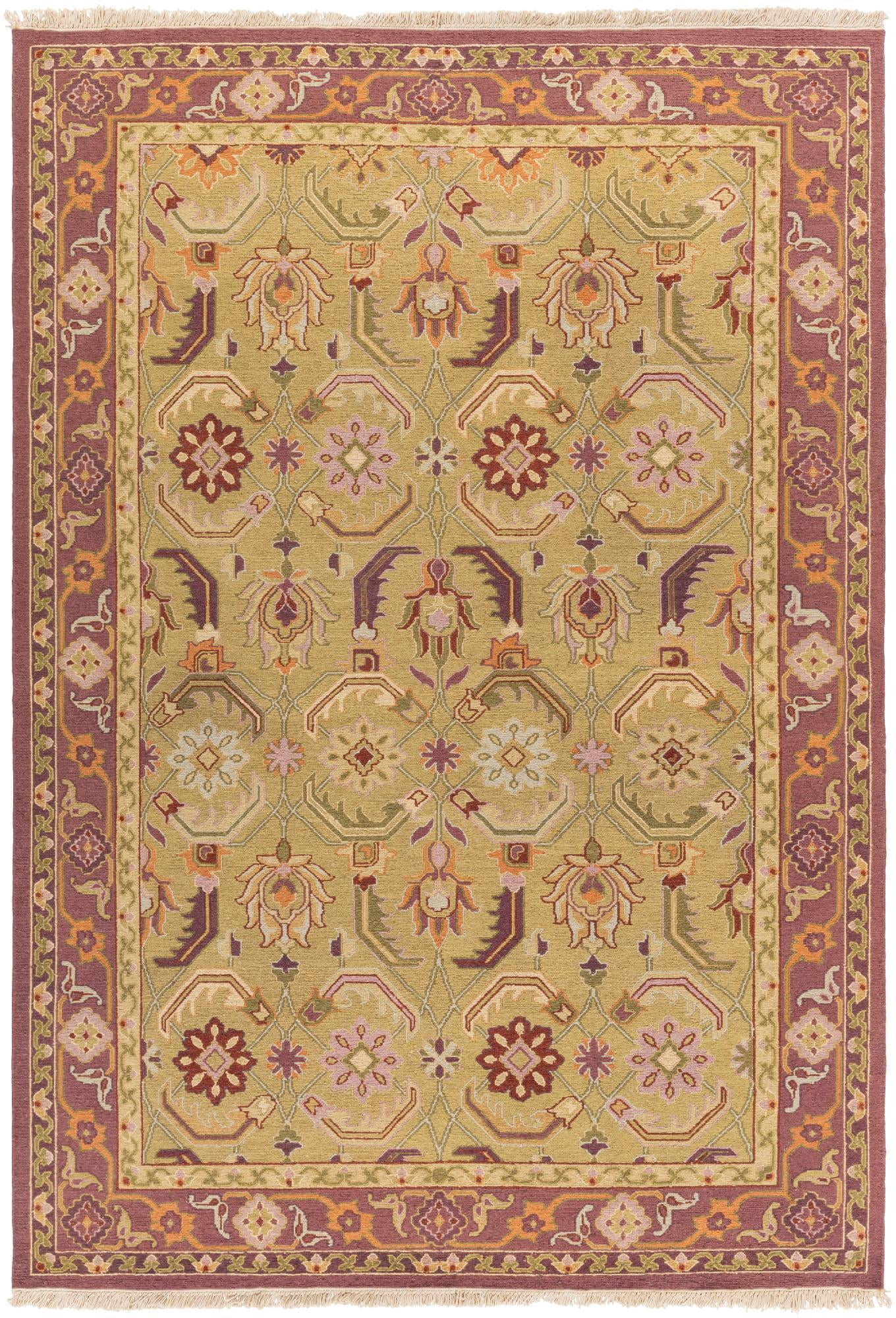 Mark&Day Area Rugs, 6x9 Sylvan Traditional Beige Area Rug (6' x 9 ...