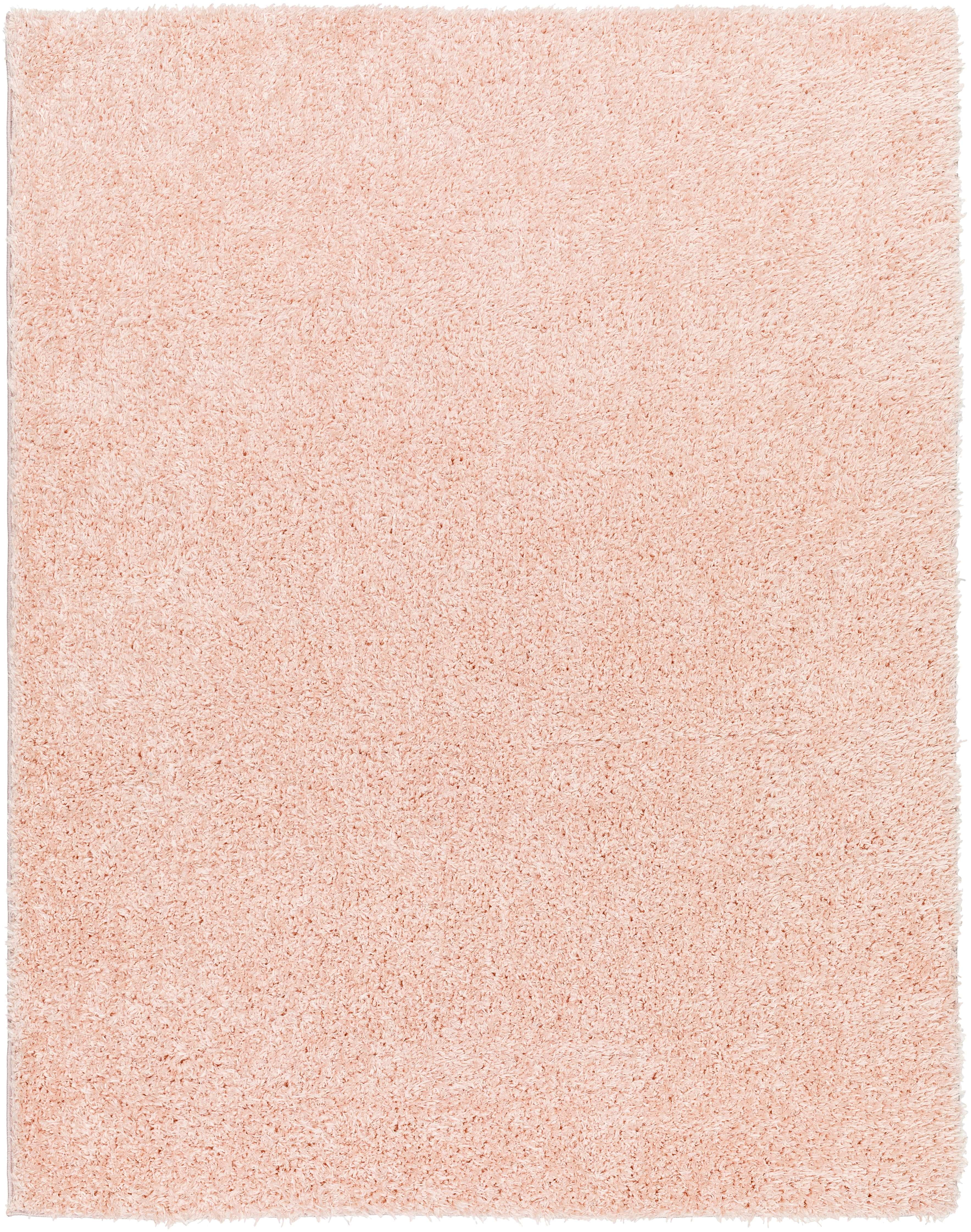 Mark&Day Area Rugs, 8x10 Charon Modern Shag Coral Area Rug, Pink Carpet ...