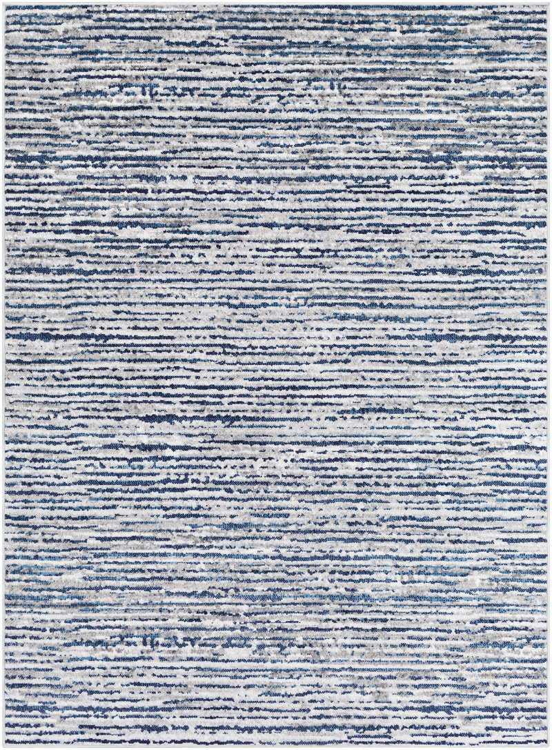 Mark&Day Area Rugs, 8x10 Delisle Modern Navy Area Rug, Blue White ...