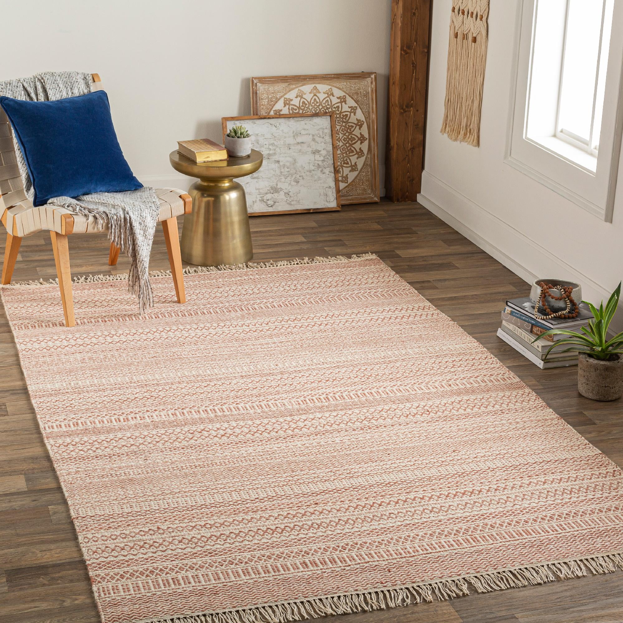 Mark&Day Area Rugs, 8x10 Landhorst Cottage Apricot Area Rug (8' x 10 ...