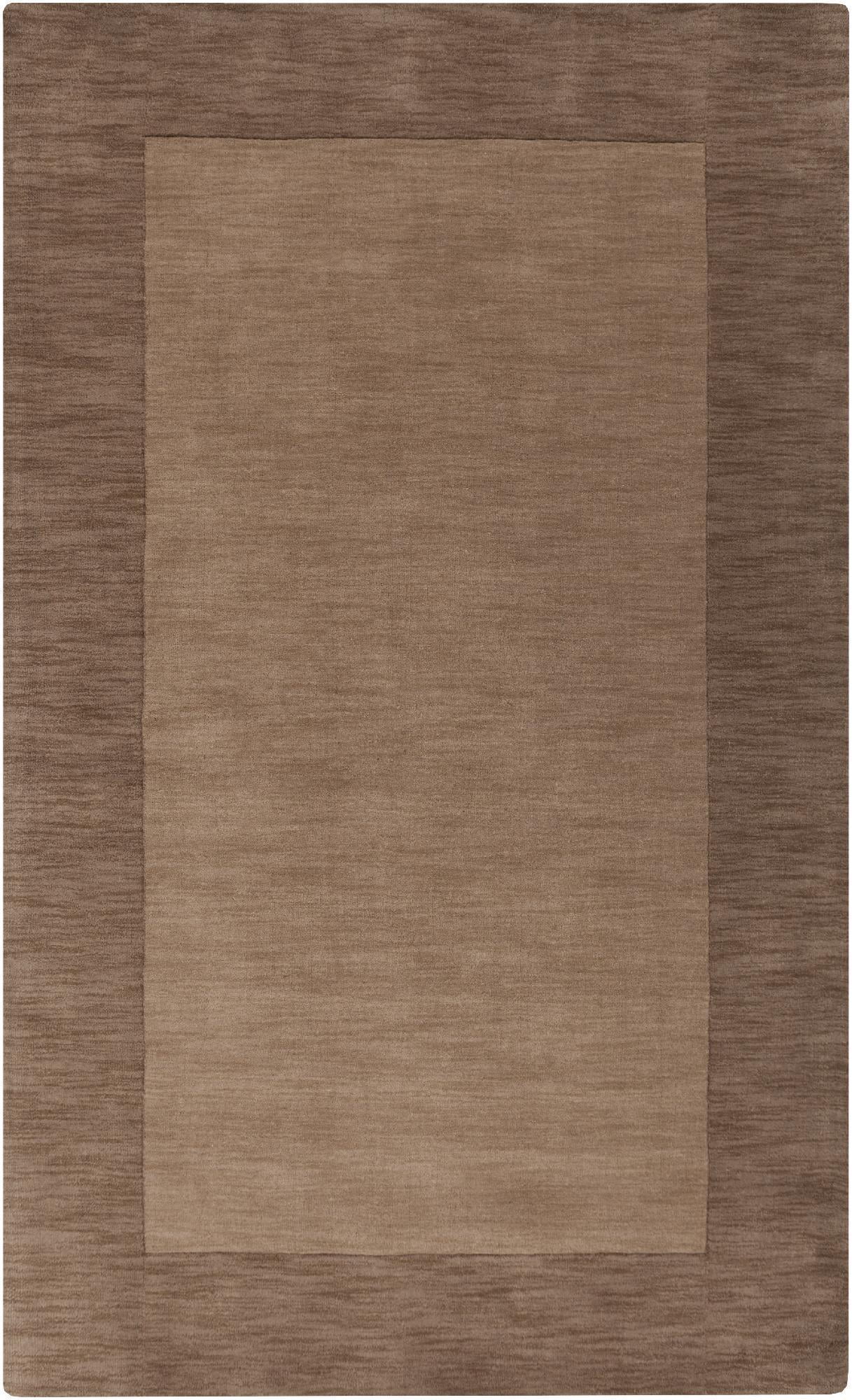 Mark&Day Wool Area Rugs, 8x11 Reims Modern Brown Area Rug (8' x 11 ...