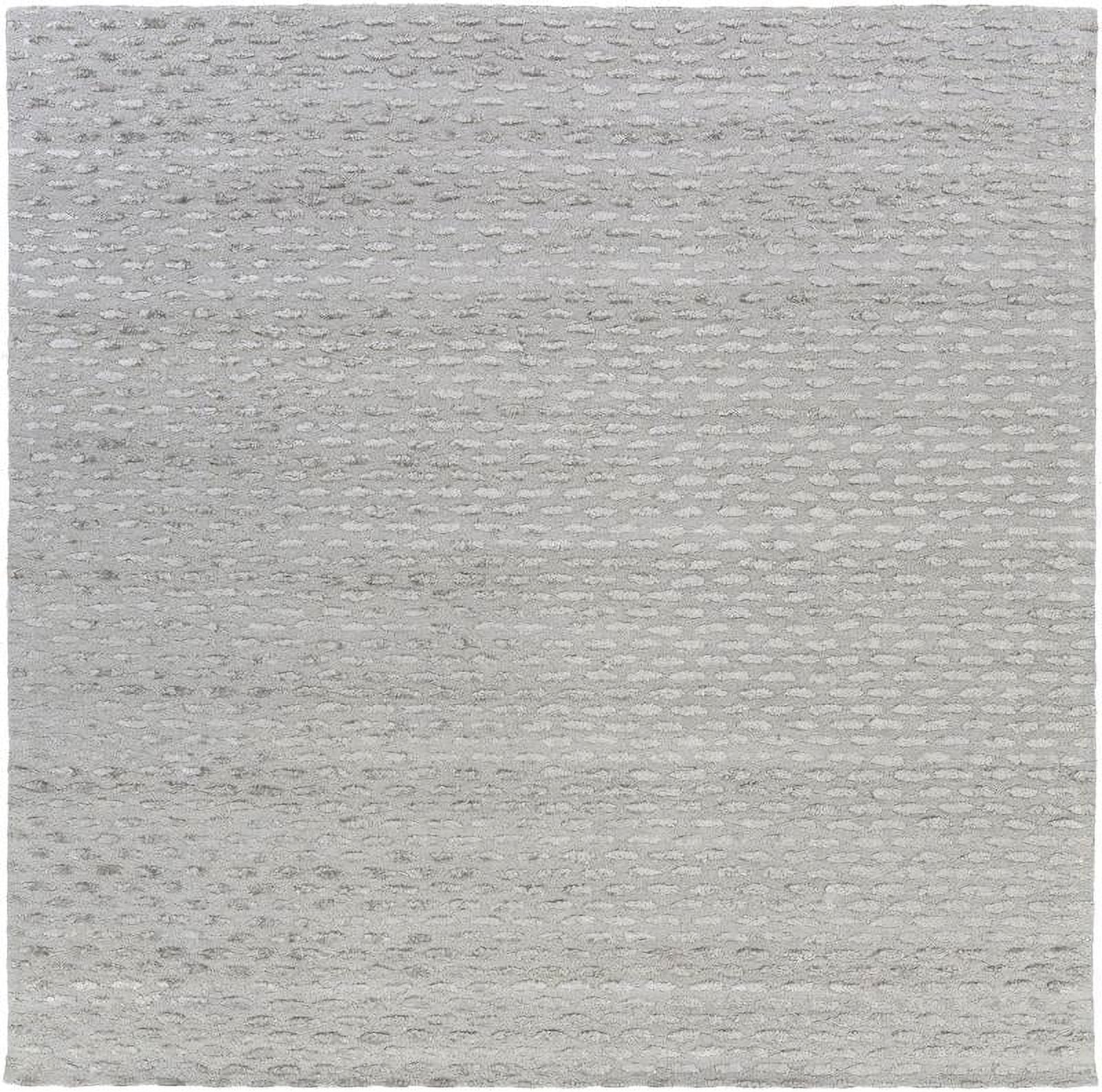Mark&Day Area Rugs, 8x8 Vendee Modern Medium Gray Square Area Rug (8 ...