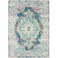 Mark&Day Area Rugs, 9x12 Aria Traditional Navy Area Rug (9' x 12'3 ...