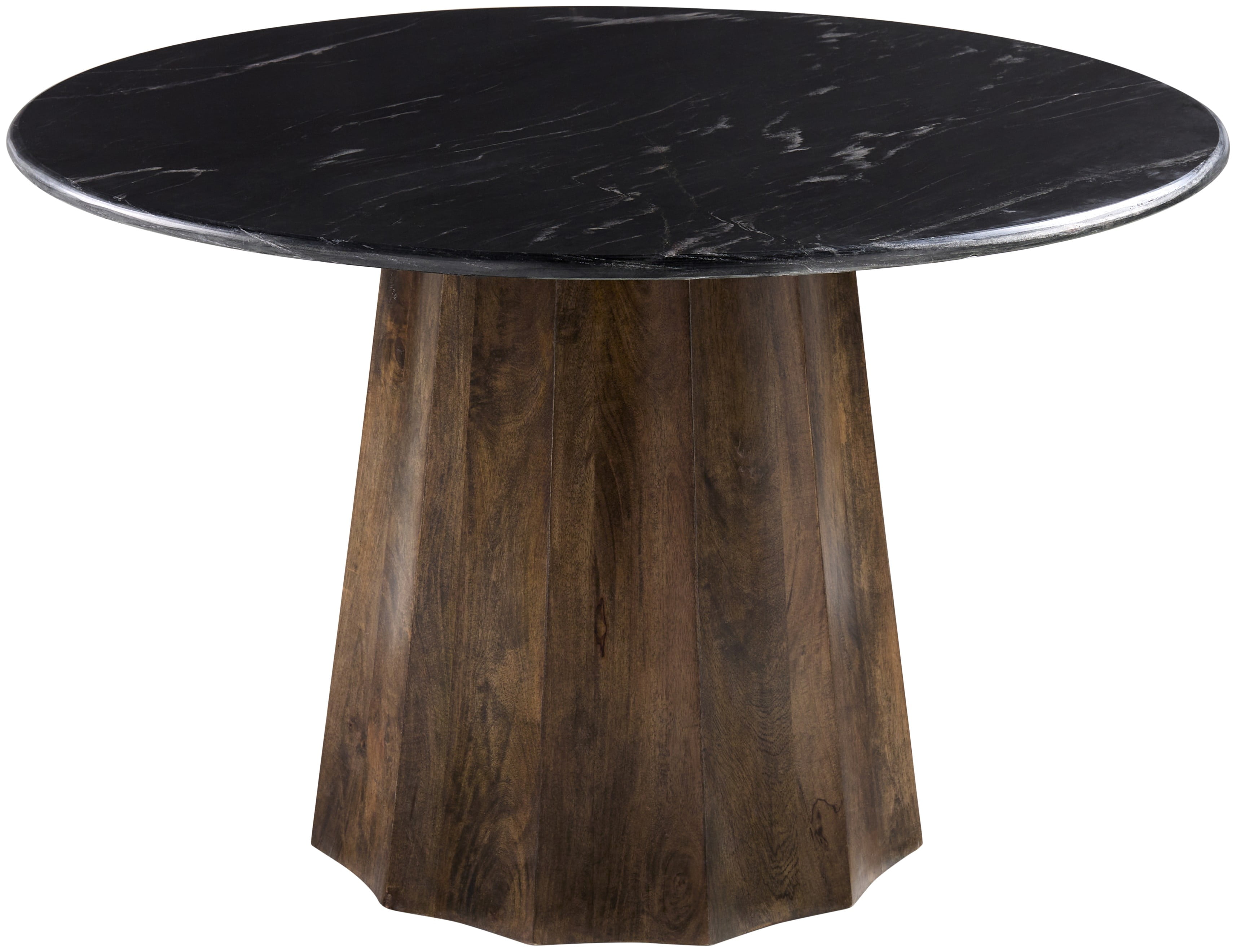 Mark&Day Dining Table for 4 People, Hether Modern Round Dining Table ...