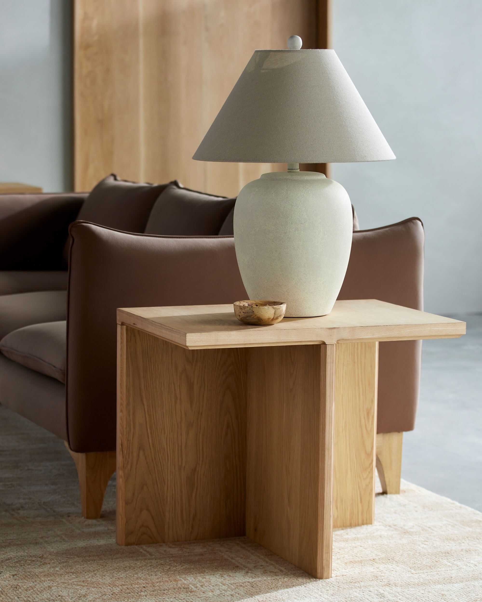 Mark&Day End Table - Caitlen Modern Brown Rectangular End Tables for ...