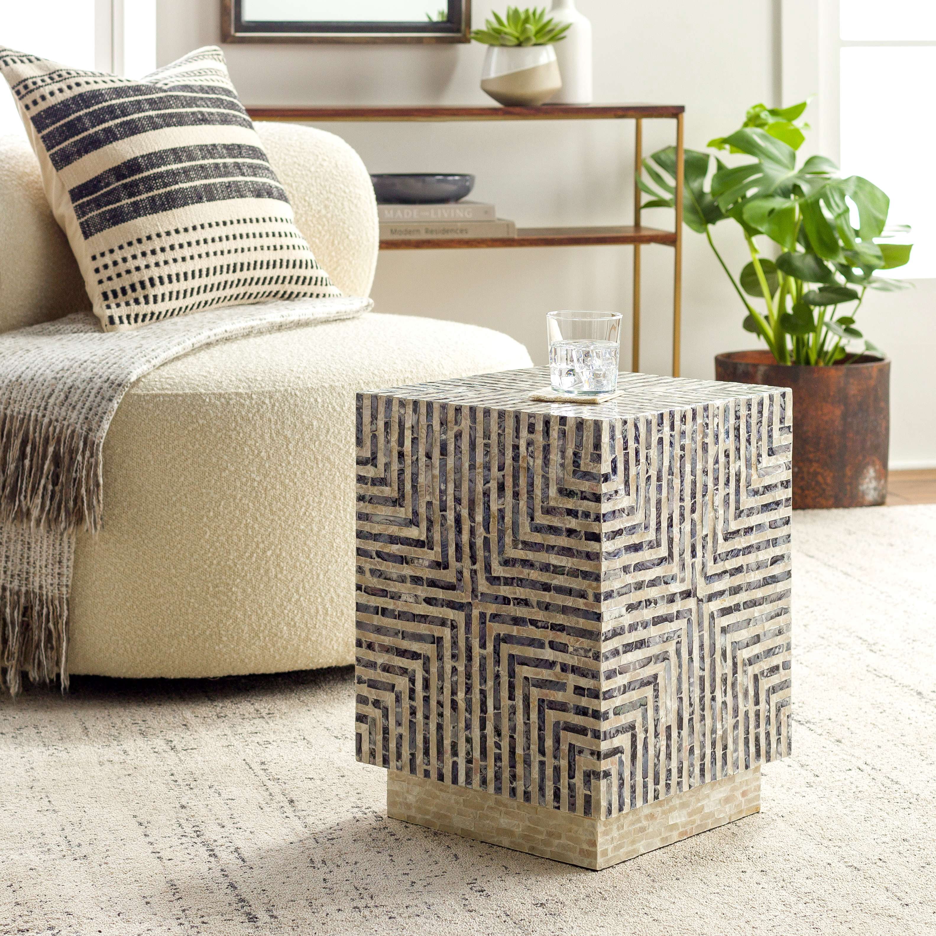 Mark&Day End Table - Wippenham Global Black Square End Tables for ...