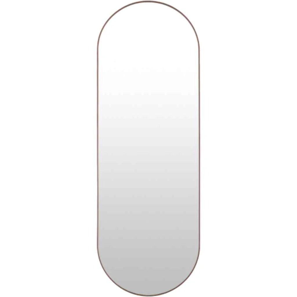 Mark&Day Full Length Mirror, Ellyn Modern Dark Brown Oval Standing ...