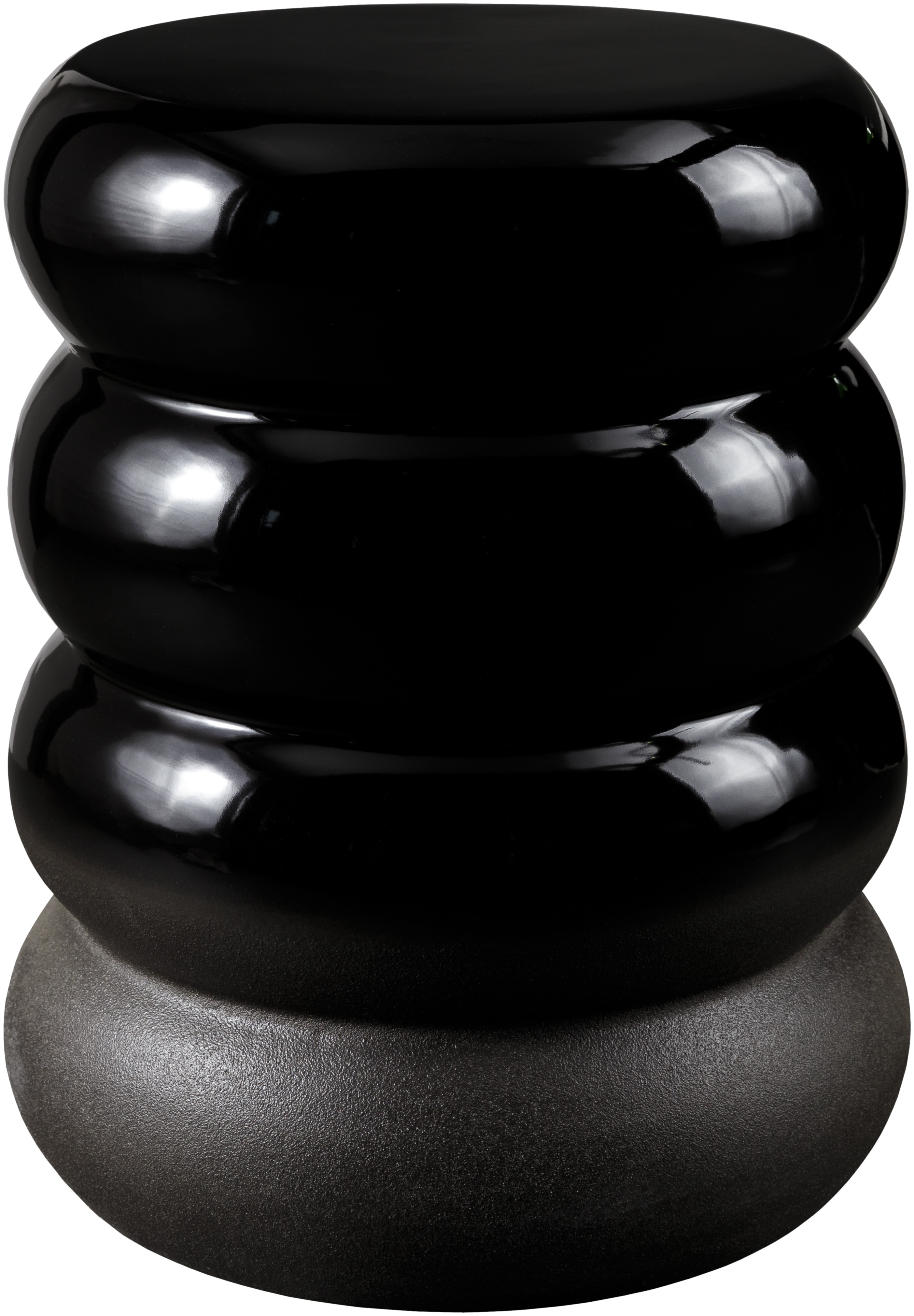 Mark&Day Garden Stools - Damin Black/Charcoal Ceramic Decorative Garden ...