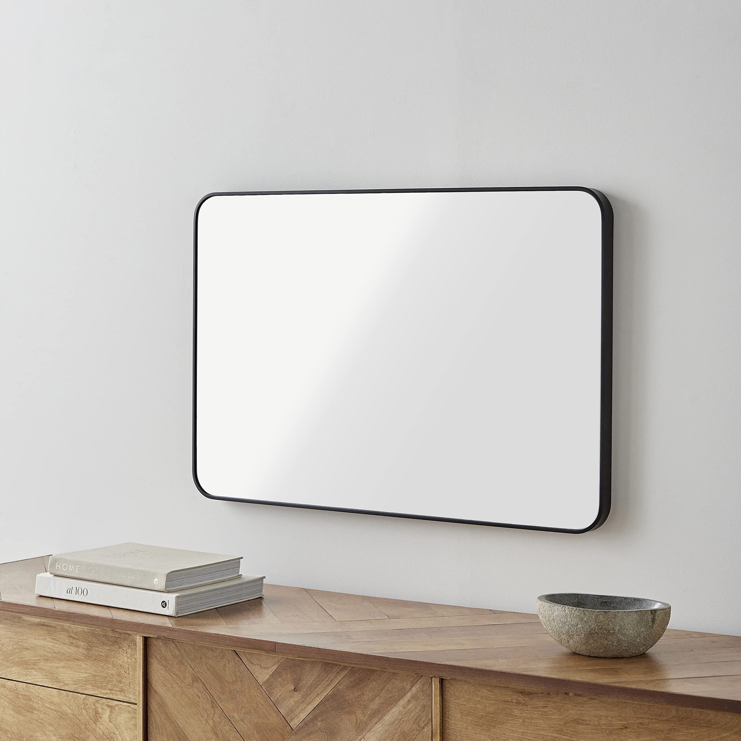 Mark&Day Mirrors, Renna Modern Rectangle Wall Mirror for Living Room ...