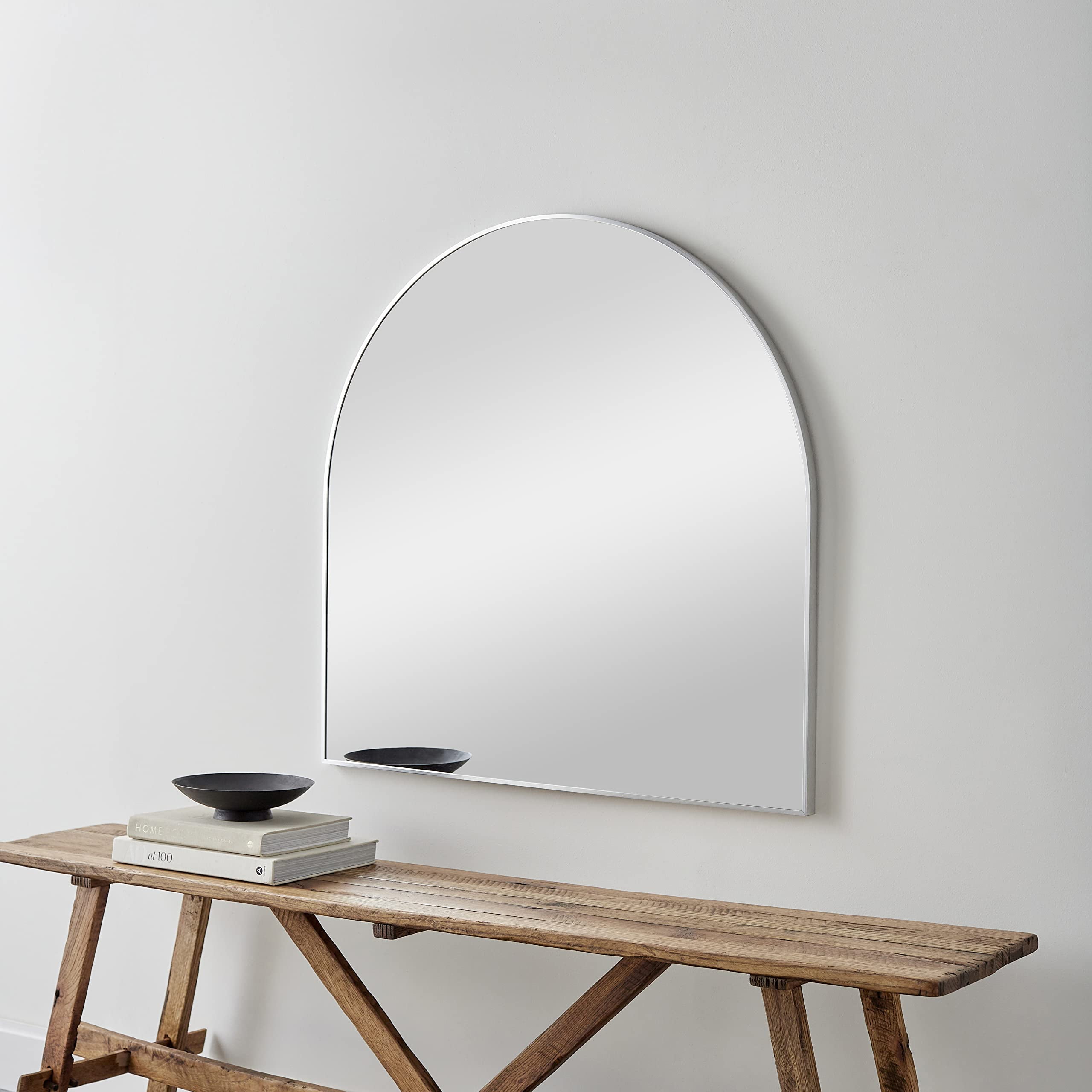 Mark&Day Mirrors, Yumi Modern Arched Wall Mirror for Living Room ...