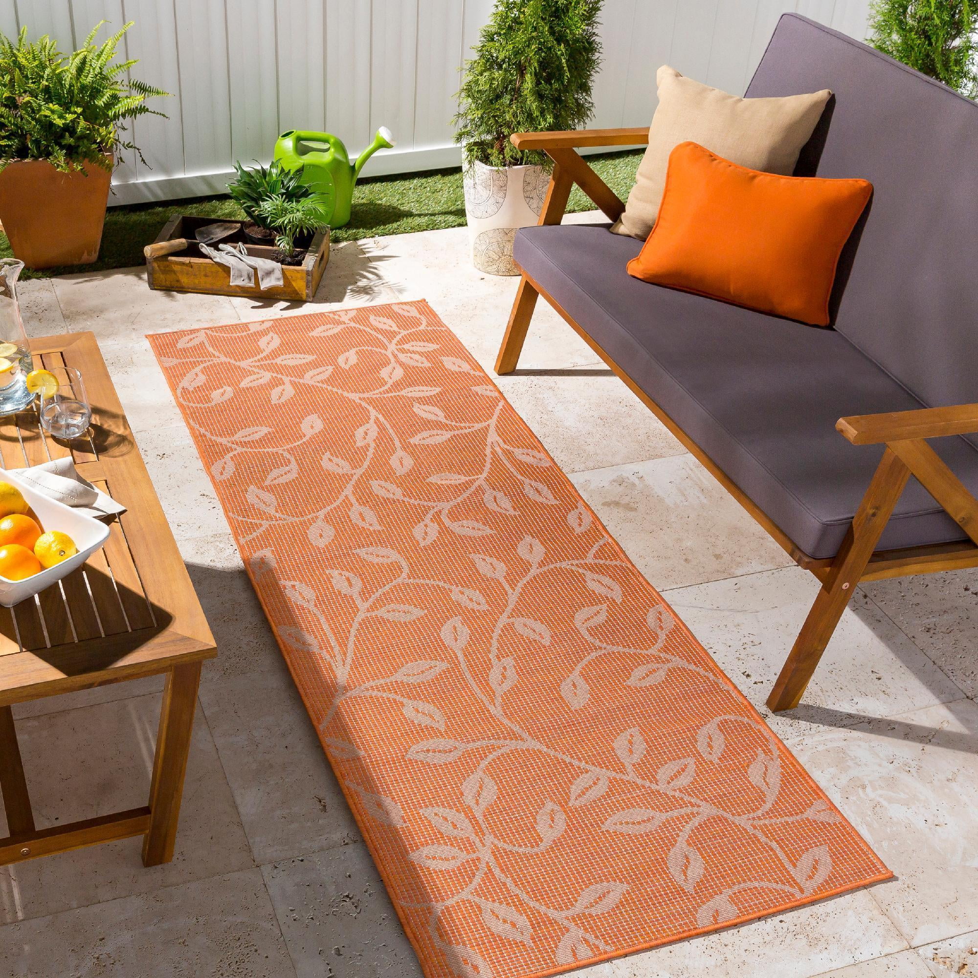 Mark&Day Outdoor Area Rugs, 2x7 Broekhorn Traditional Indoor/Outdoor ...