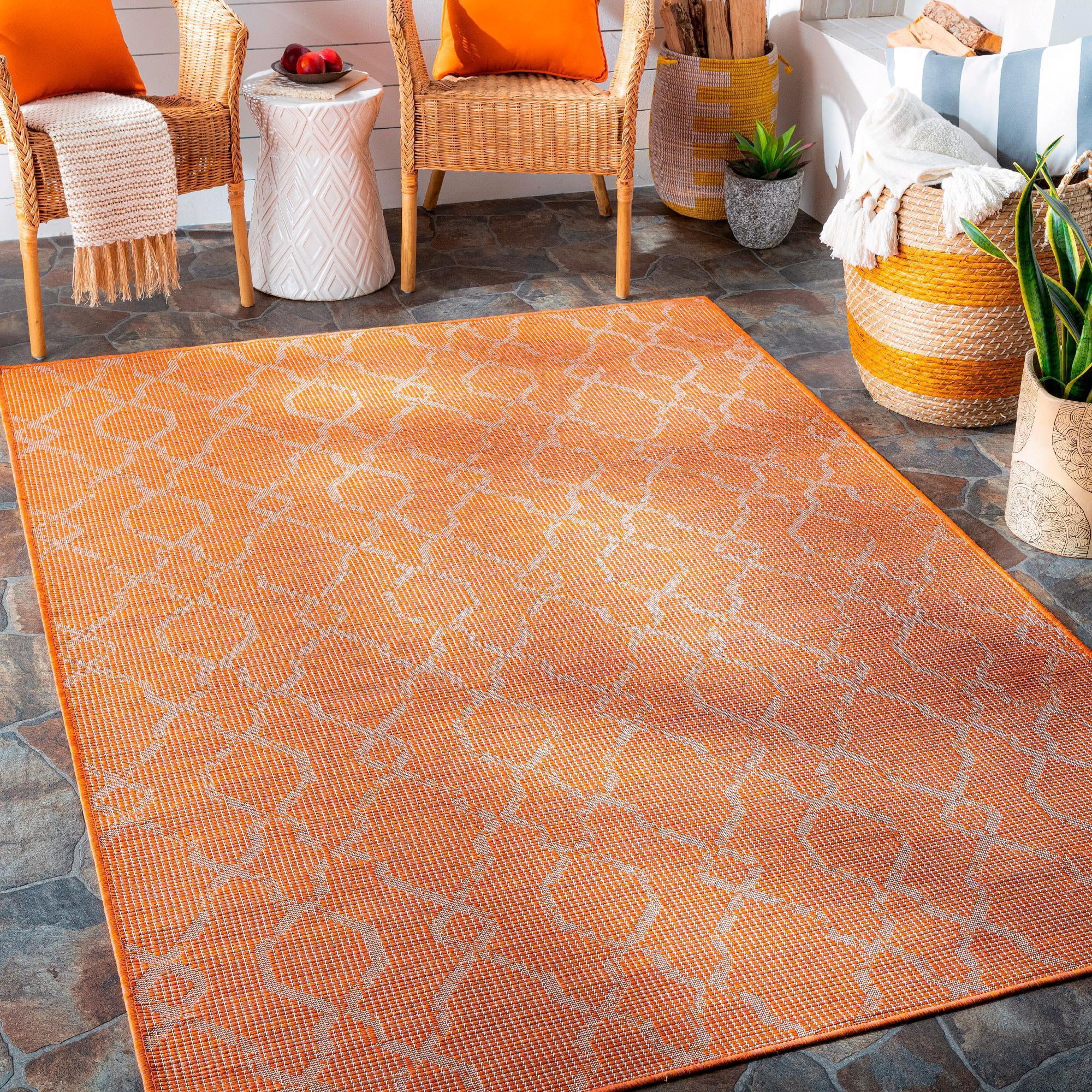 Mark&Day Outdoor Rugs, 5x7 Buiksloot Traditional Indoor/Outdoor Bright ...