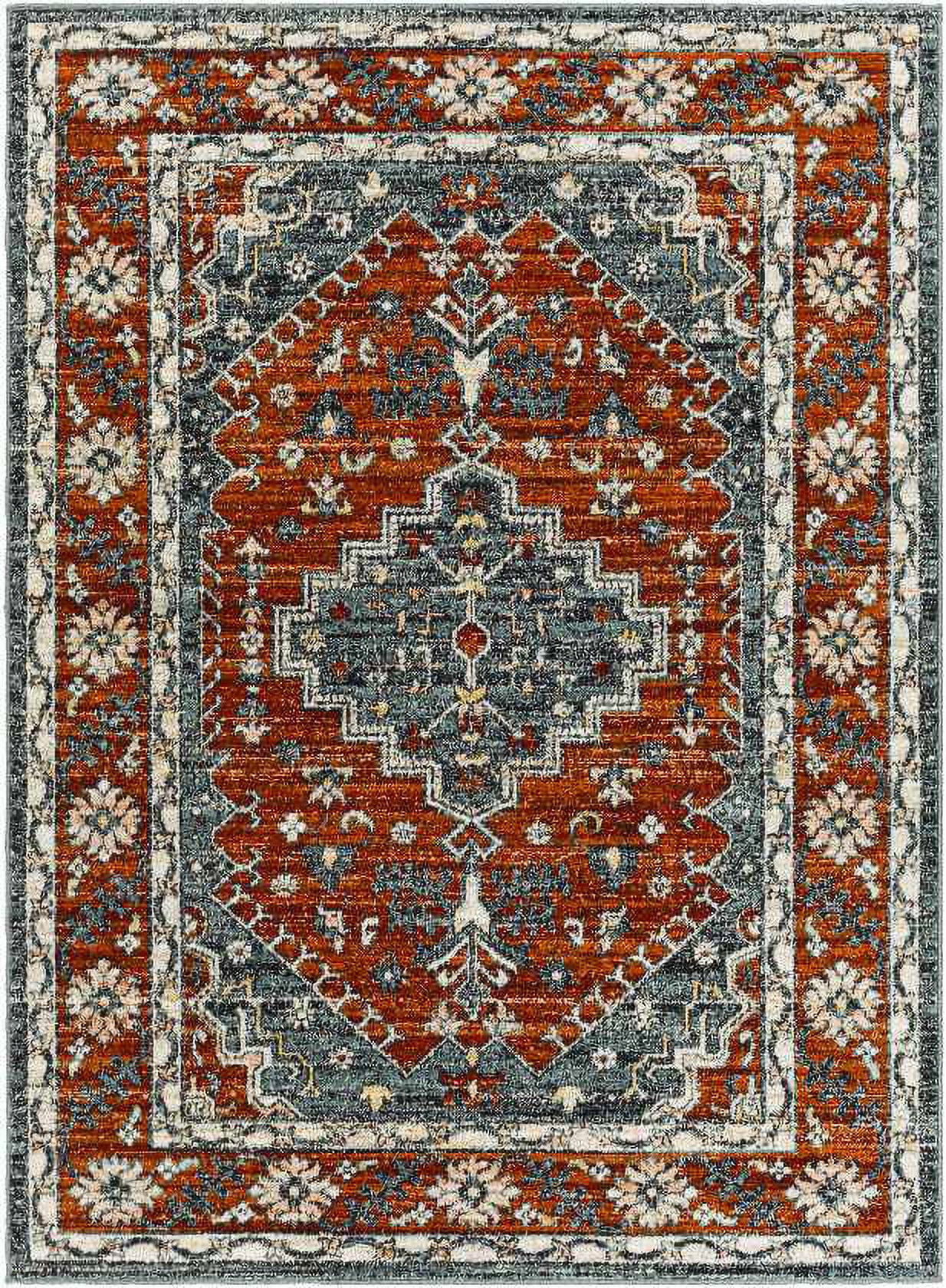 Mark&Day Outdoor Area Rugs, 6x9 Andrews Traditional Indoor/Outdoor ...