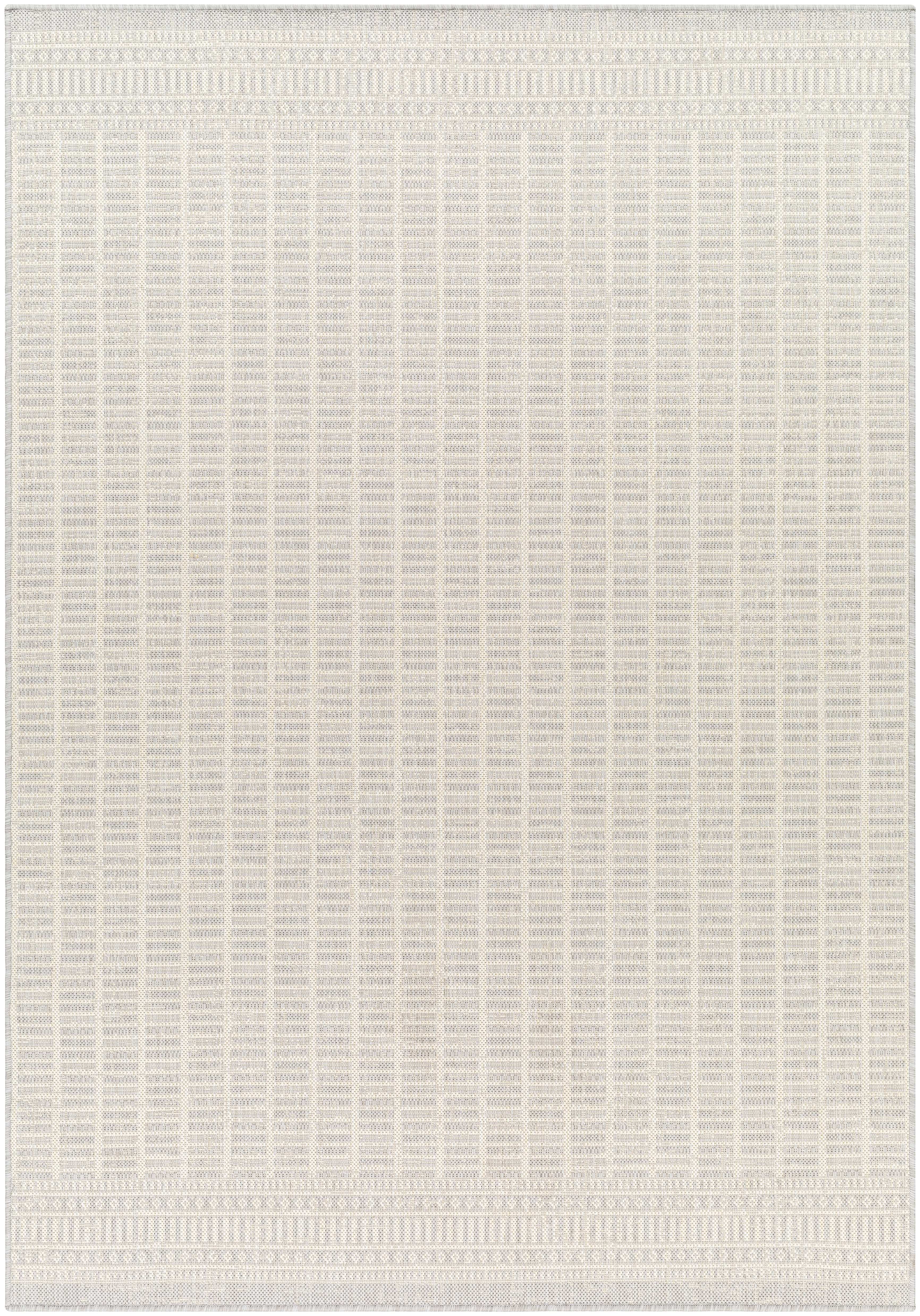 Mark&Day Outdoor Rugs, 6x9 Dathan Cottage Indoor/Outdoor Light Gray ...