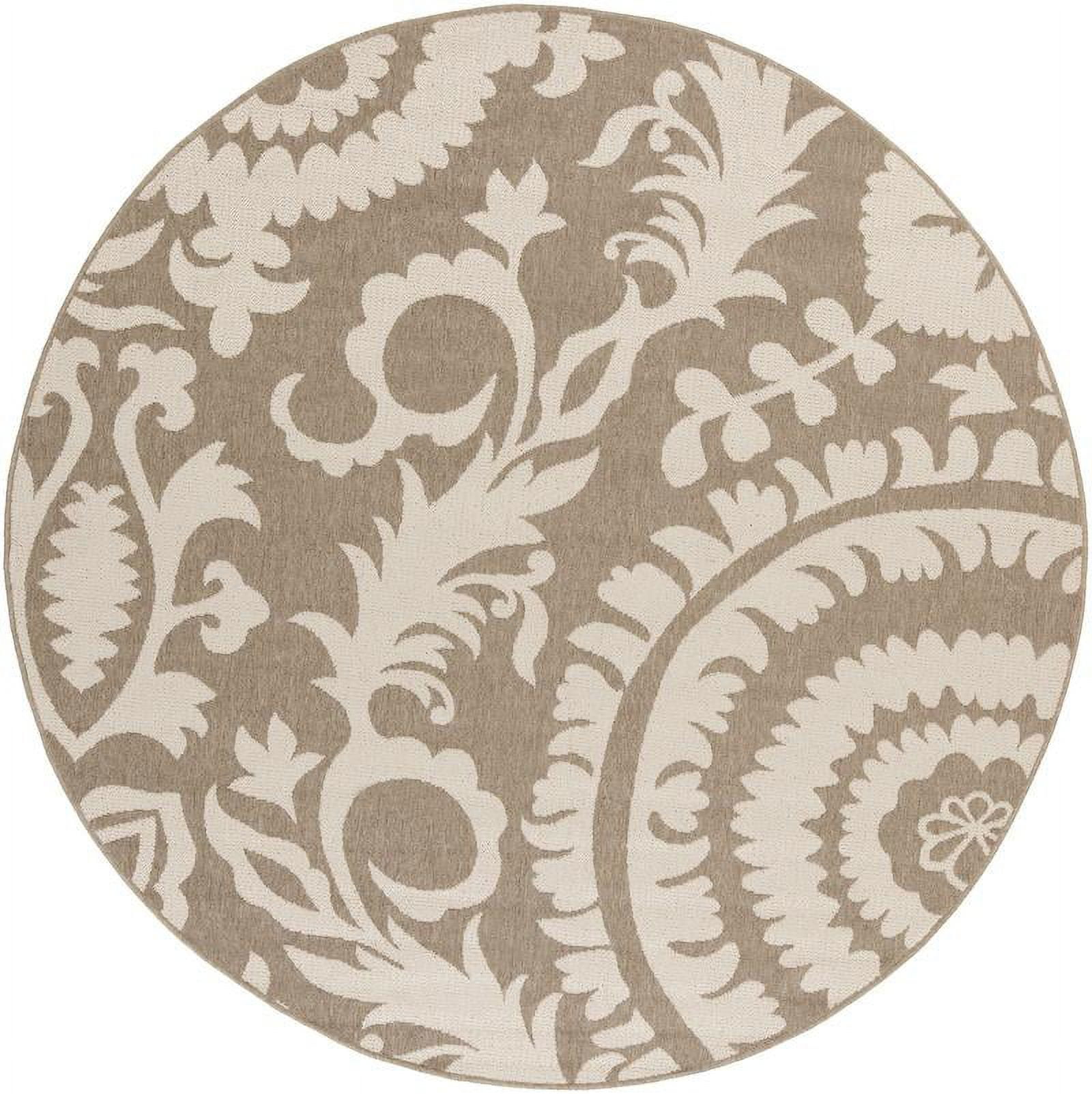 Mark&Day Outdoor Area Rugs, 7ft Round Nancy Cottage Indoor/Outdoor ...