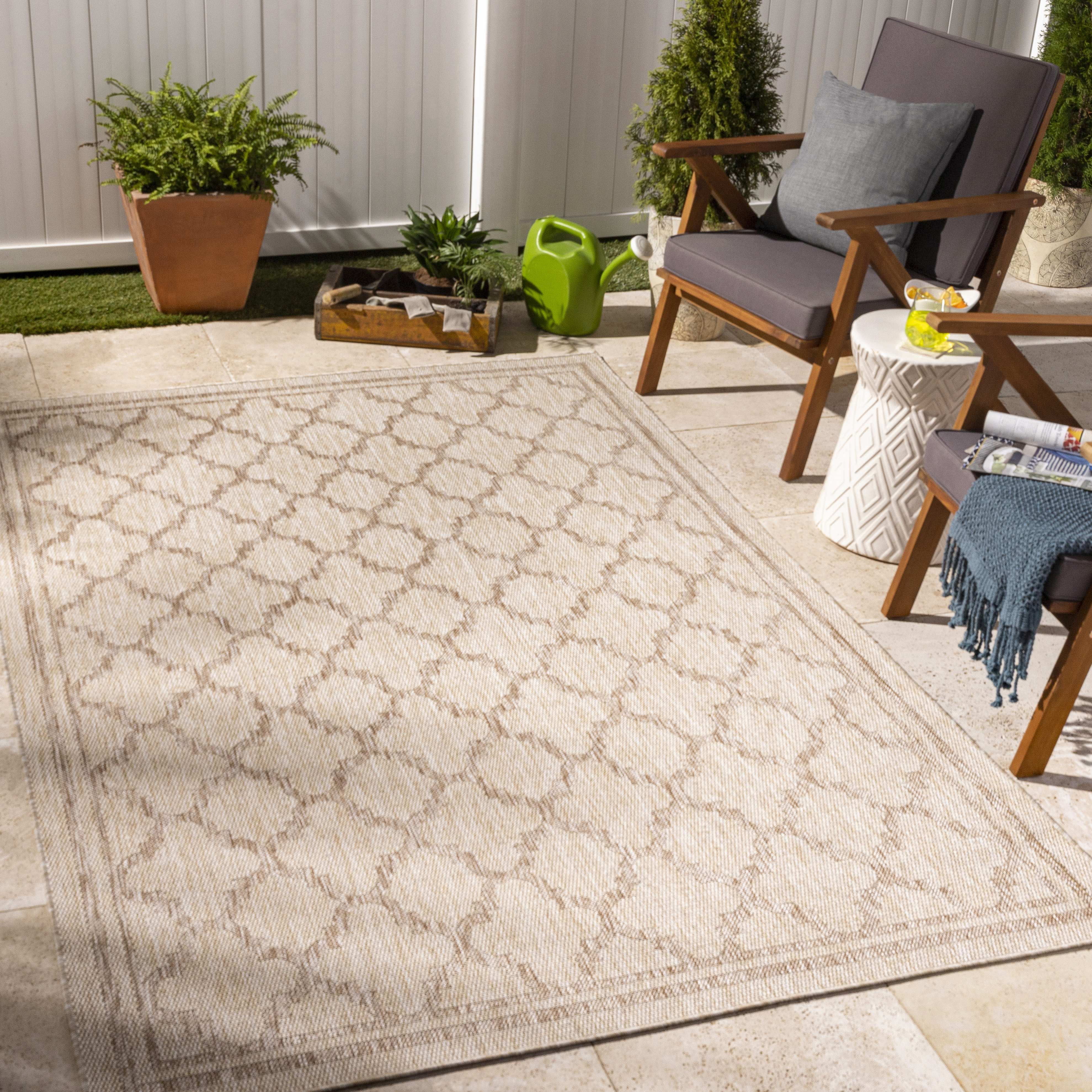 Mark&Day Outdoor Area Rugs, 8x10 Agenda Traditional Indoor/Outdoor ...