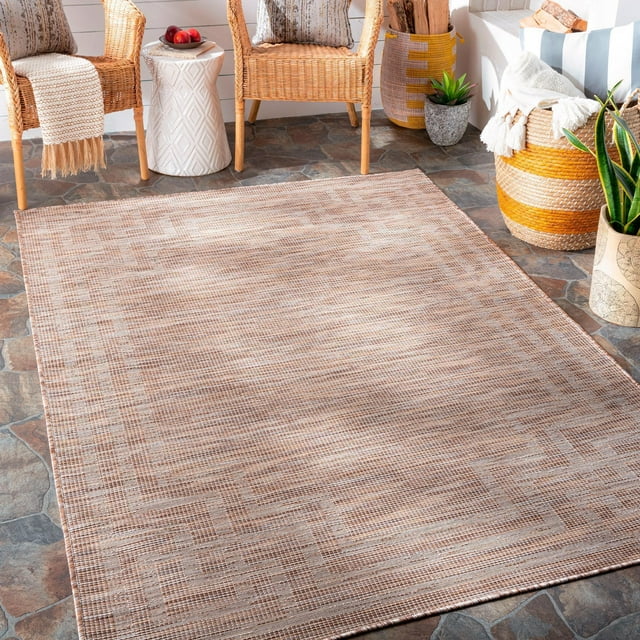 Mark&Day Outdoor Area Rugs, 8x10 Calslagen Traditional Indoor/Outdoor ...