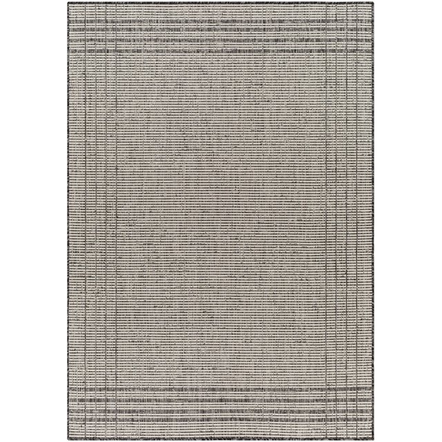 Mark&Day Outdoor Area Rugs, 8x10 Davonne Modern Indoor/Outdoor Black ...