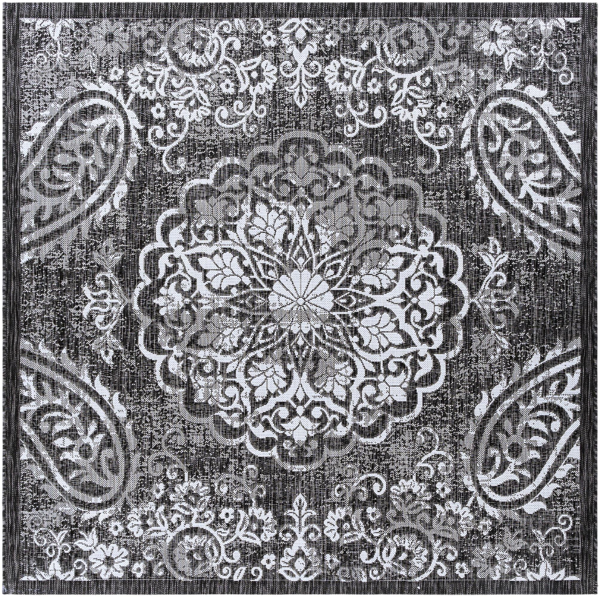 Mark&Day Outdoor Area Rugs, 8x8 Honderd Traditional Indoor/Outdoor ...