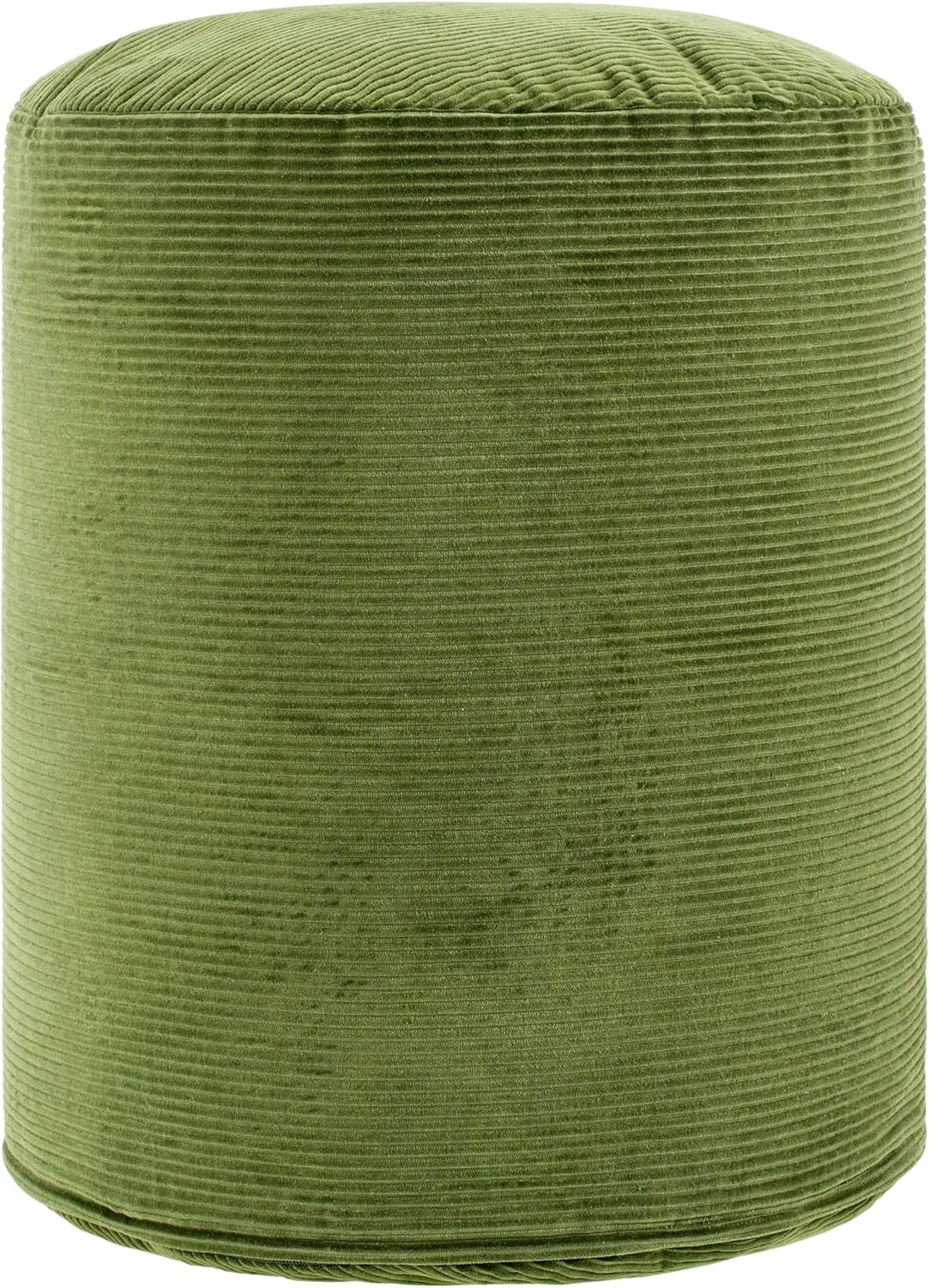Mark&Day Pouf Ottoman, Benjiman Modern Moss Cylinder Pouf Foot Rest for ...