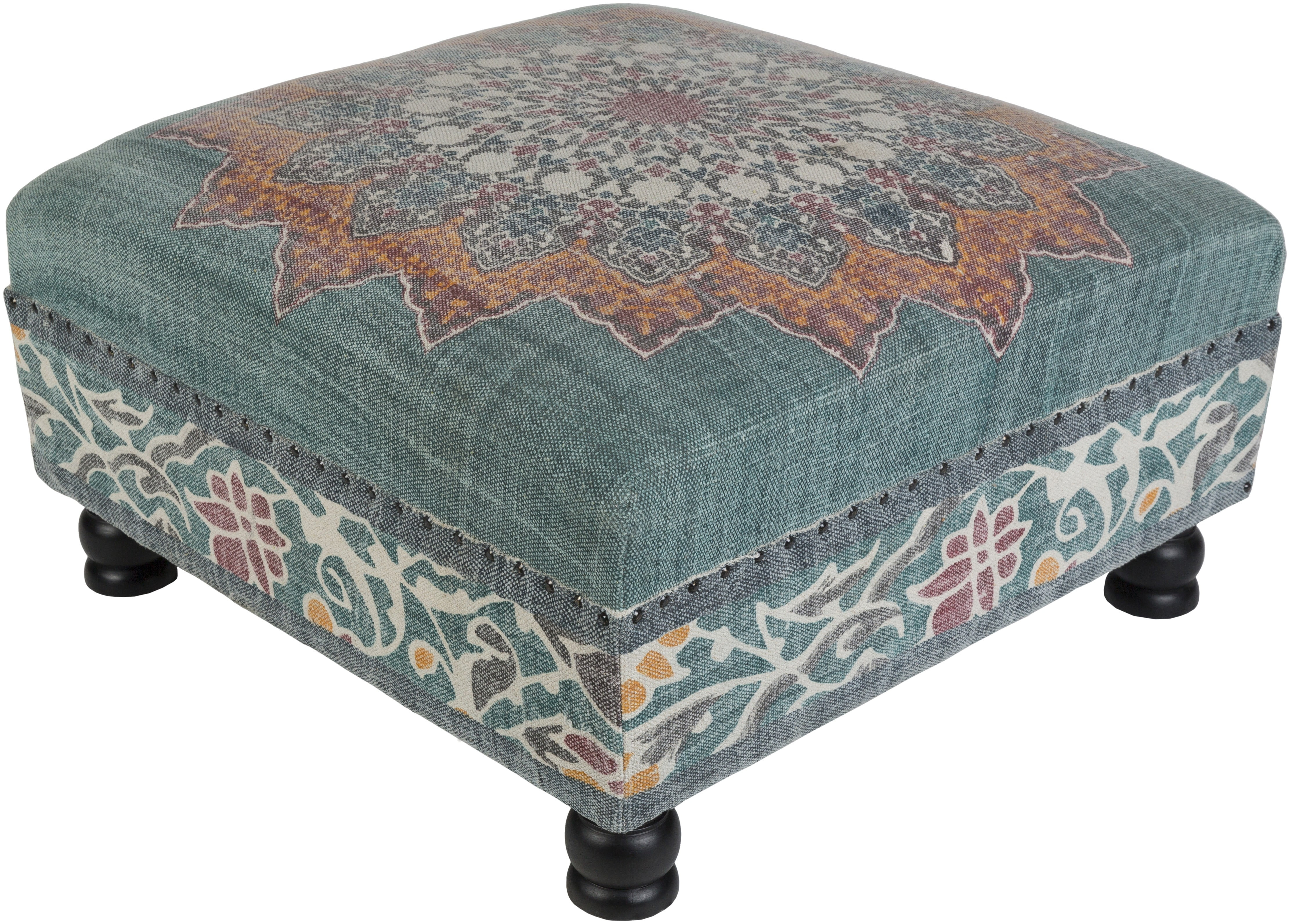 Mark&Day Pouf Ottoman, Gerlosberg Sage Square Pouf Foot Rest Furniture ...