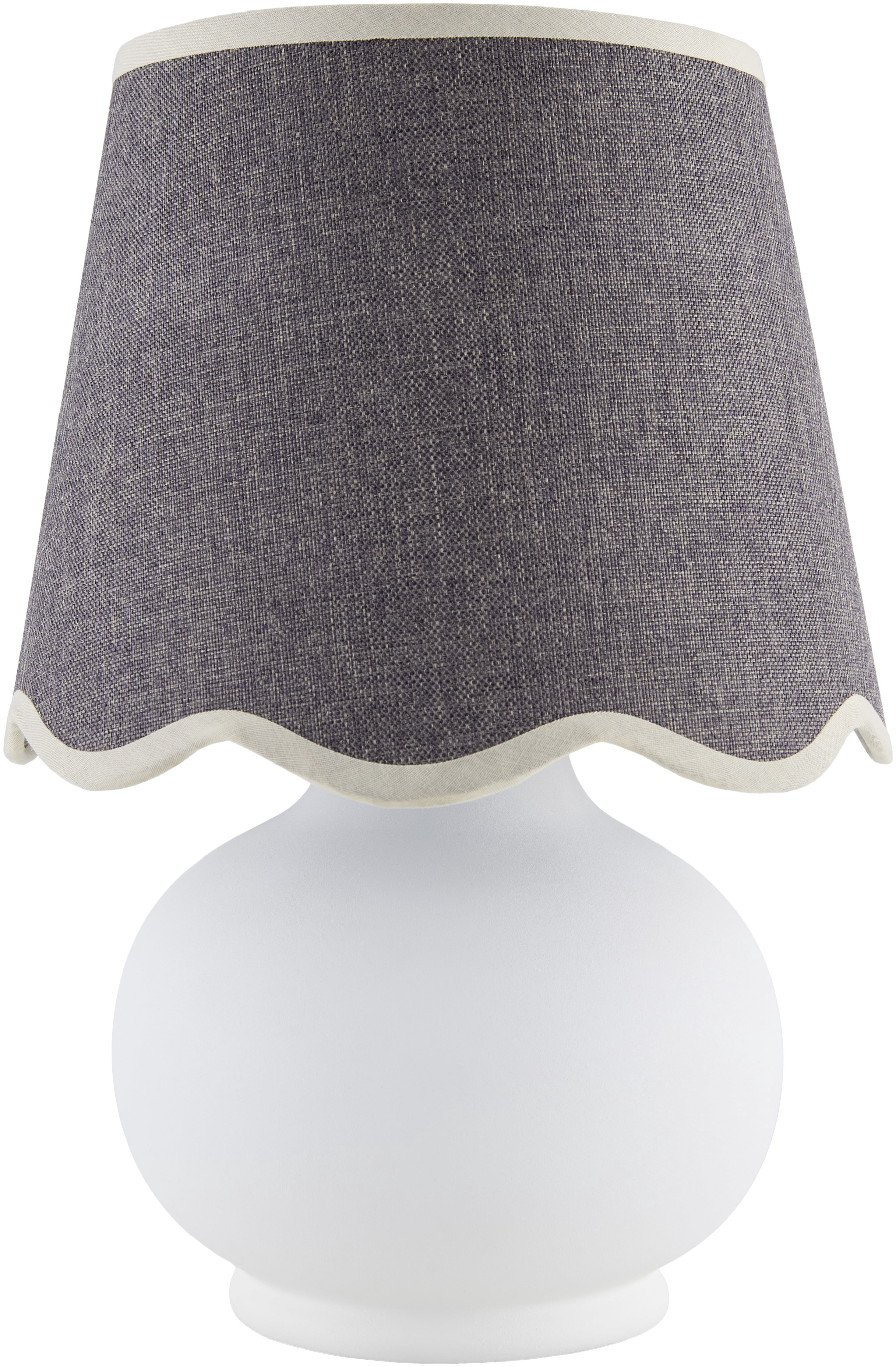 Mark&Day Table Lamps, Kolleen Cottage Gray/White Bedside Table Lamp for ...
