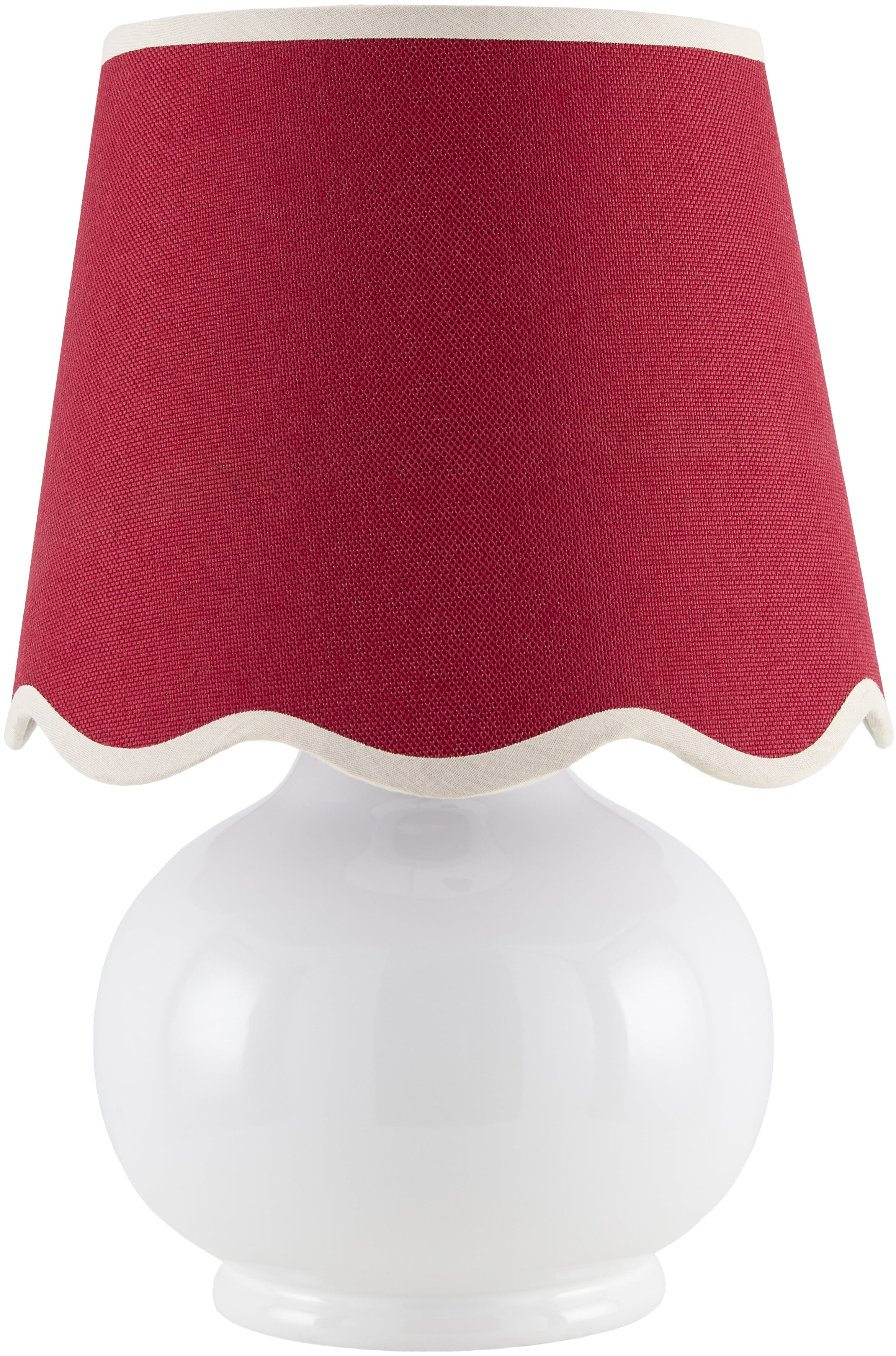 Mark&Day Table Lamps, Kolleen Cottage Red Bedside Table Lamp for ...