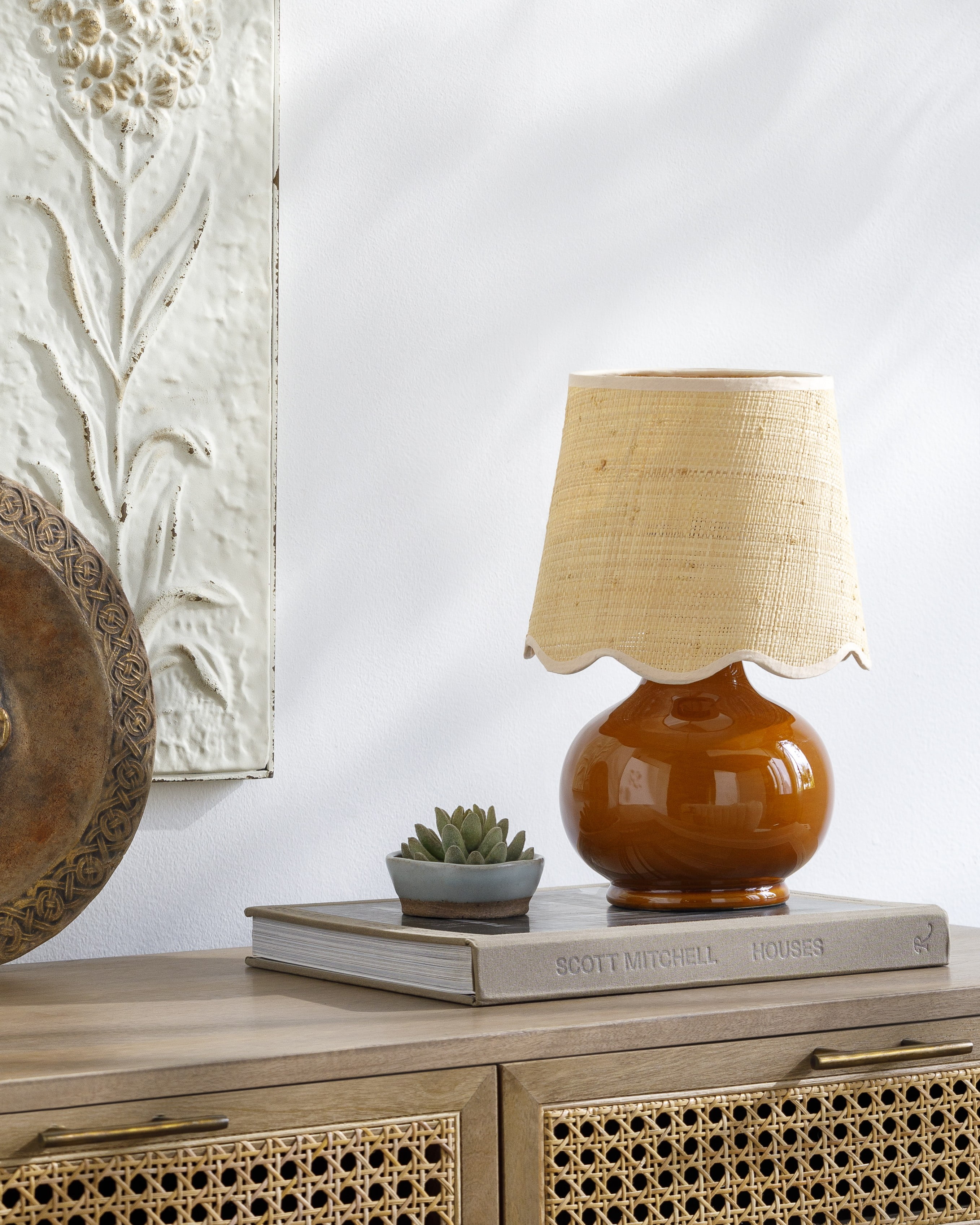 Mark&Day Table Lamps, Kolleen Cottage Tan Bedside Table Lamp for ...