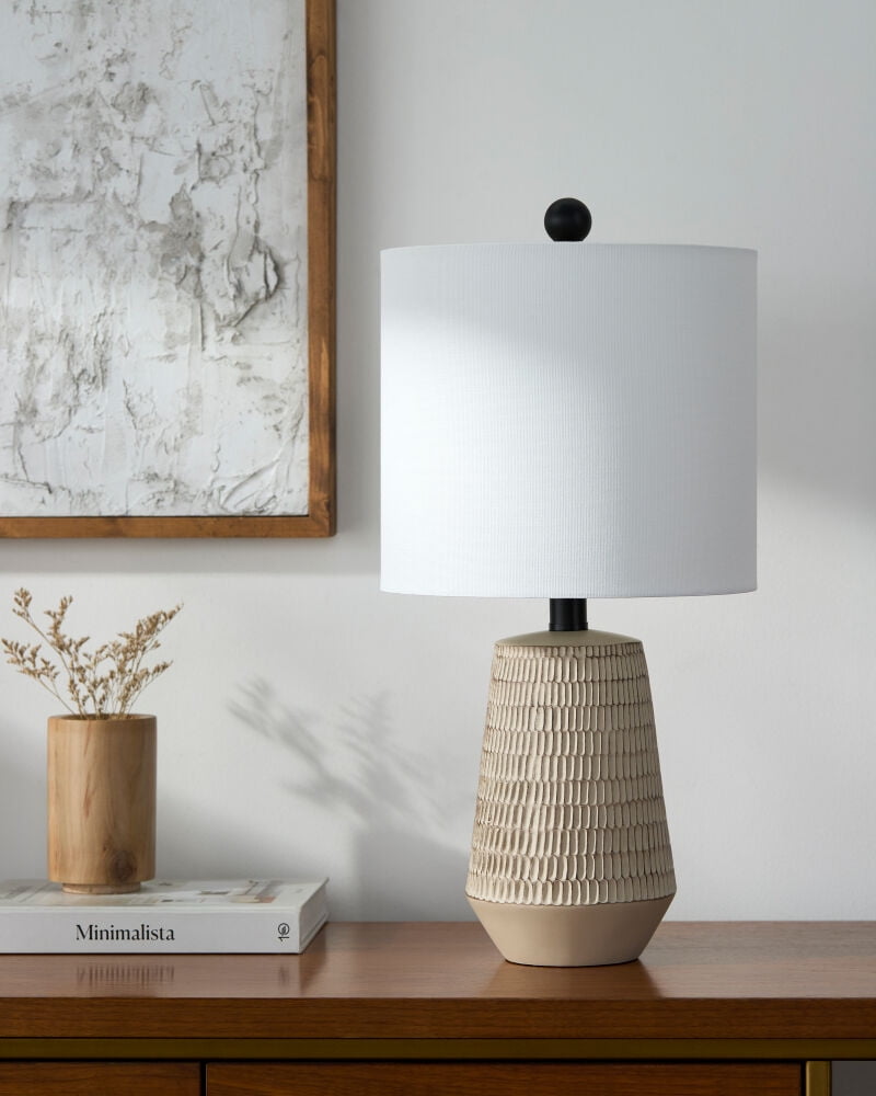 Mark&Day Table Lamps, Laneesha Rustic Bedside Table Lamp for Nightstand ...