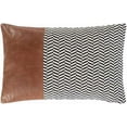 Mark&Day Throw Pillows 13x20 Erezee Rustic Black Polyester Filled ...