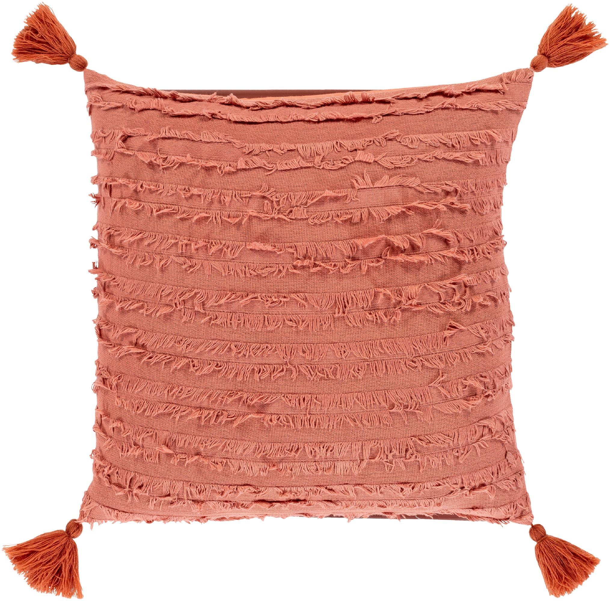 Mark&Day Throw Pillows 18x18 Zuidzijde Coastal Clay Down Filled Cushion ...