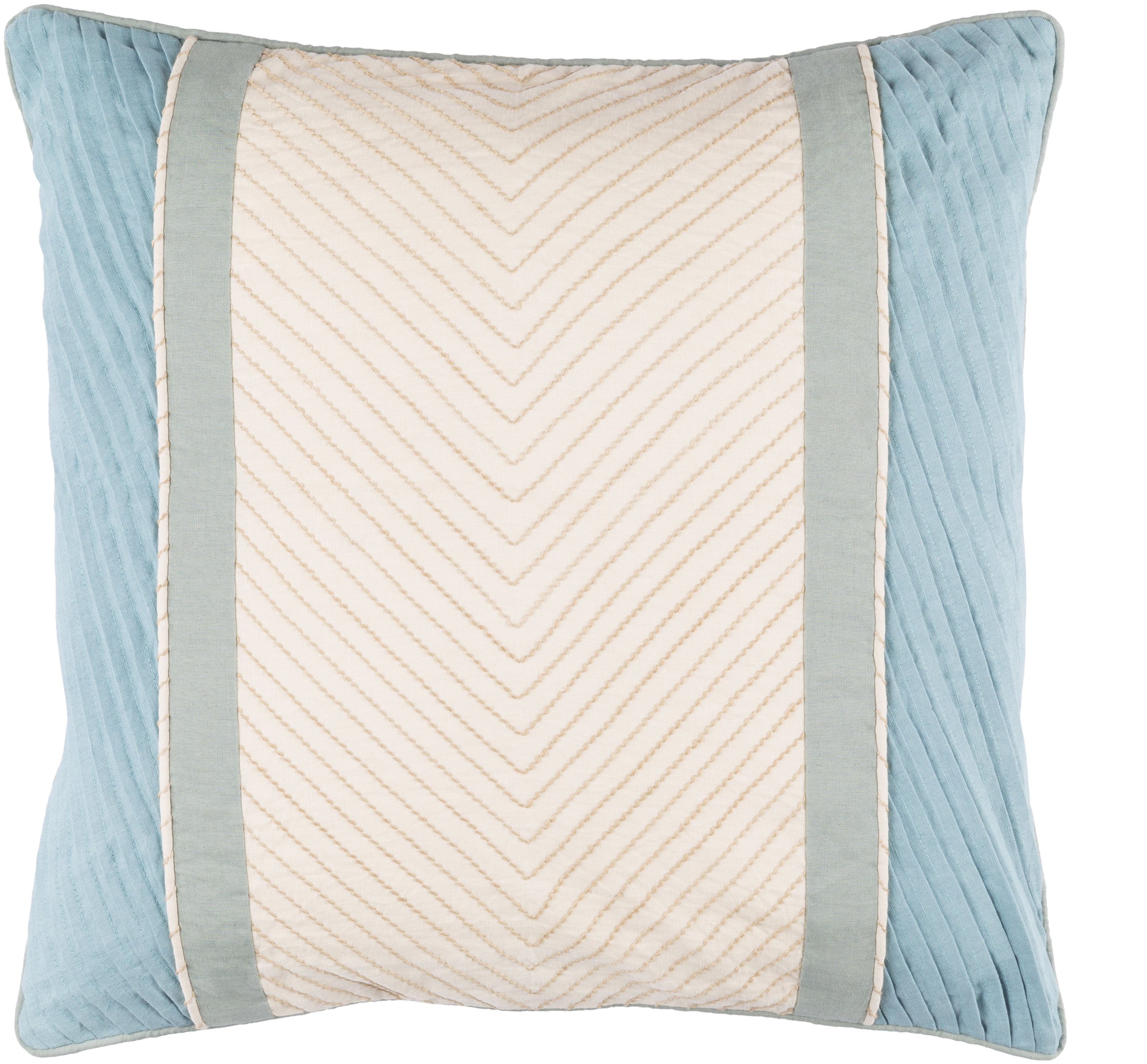 Mark&Day Throw Pillows 20x20 Haanwijk Traditional Tan Down Filled ...