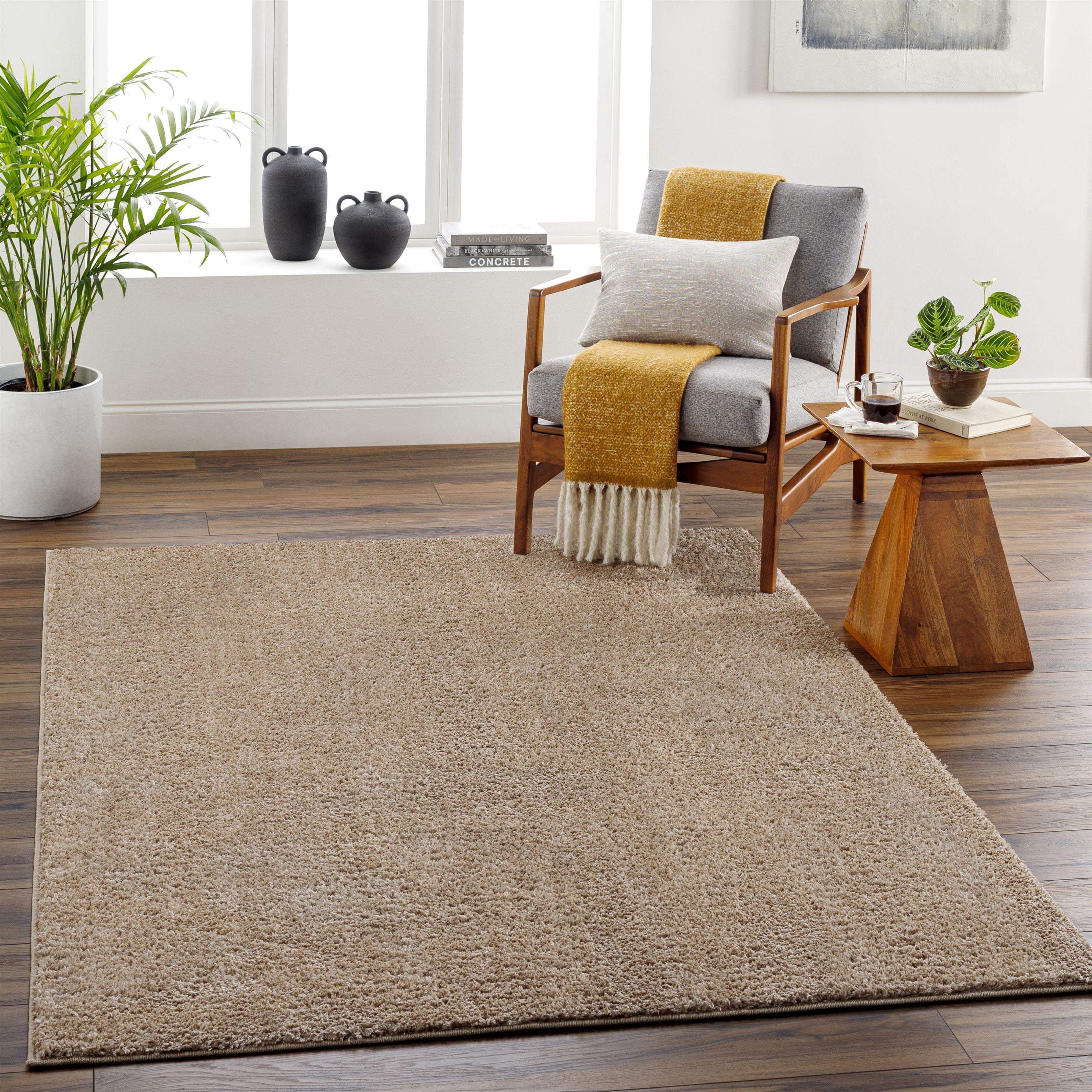 Mark&Day Washable Area Rugs, 3x5 Richlawn Modern Brown Area Rug (3'3" x ...