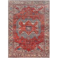 Mark&Day Washable Area Rugs, 5x7 Midwoud Traditional Blush Area Rug (5 ...