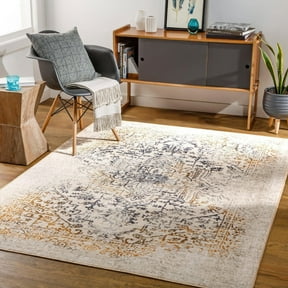 Mark&Day Area Rugs, 2x3 Horwich Modern Cream Area Rug, Beige Carpet for ...