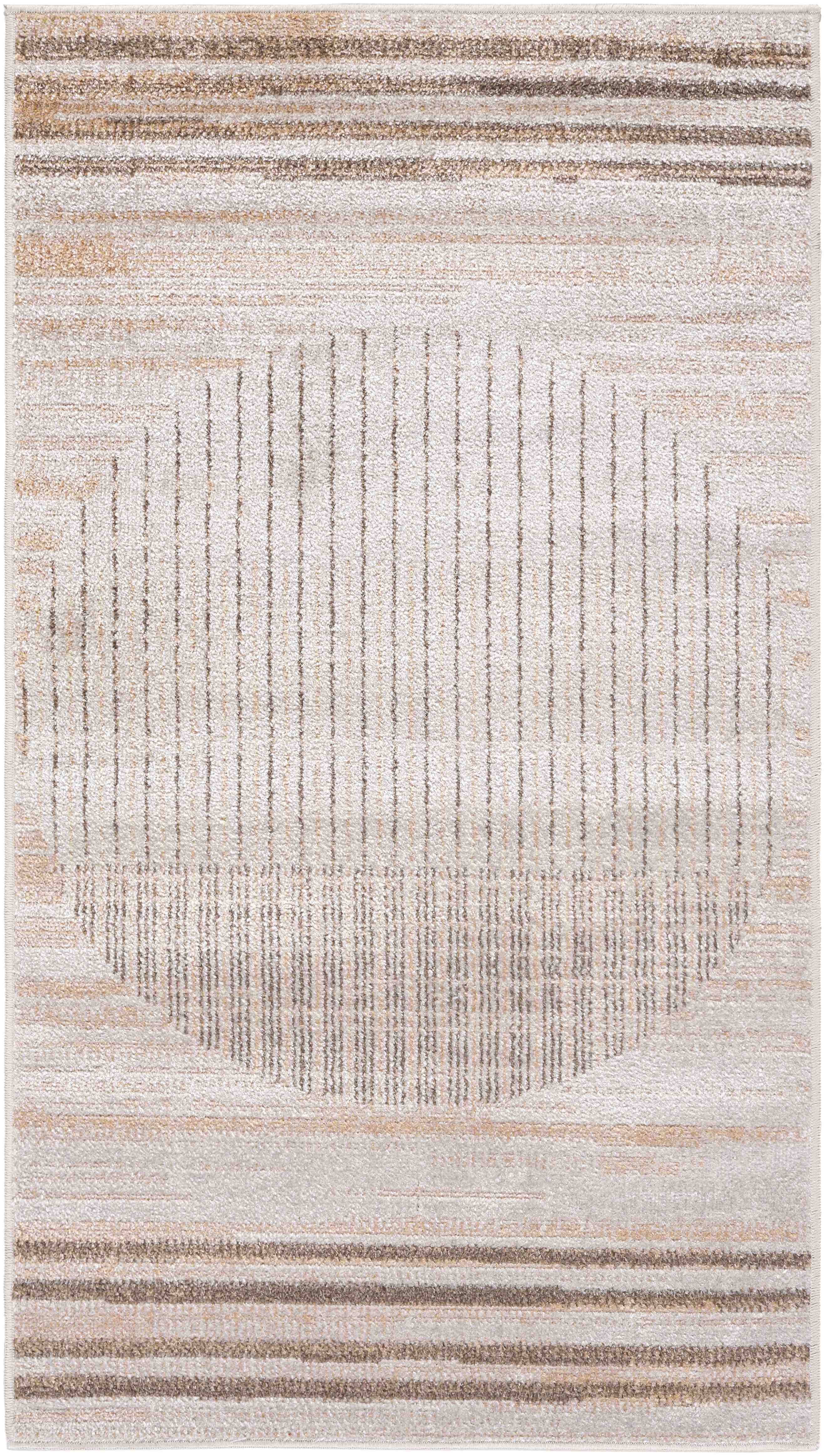 Mark&Day Washable Rugs, 5x7 Elk Falls Modern Desert Tan Area Rug (5'3 ...