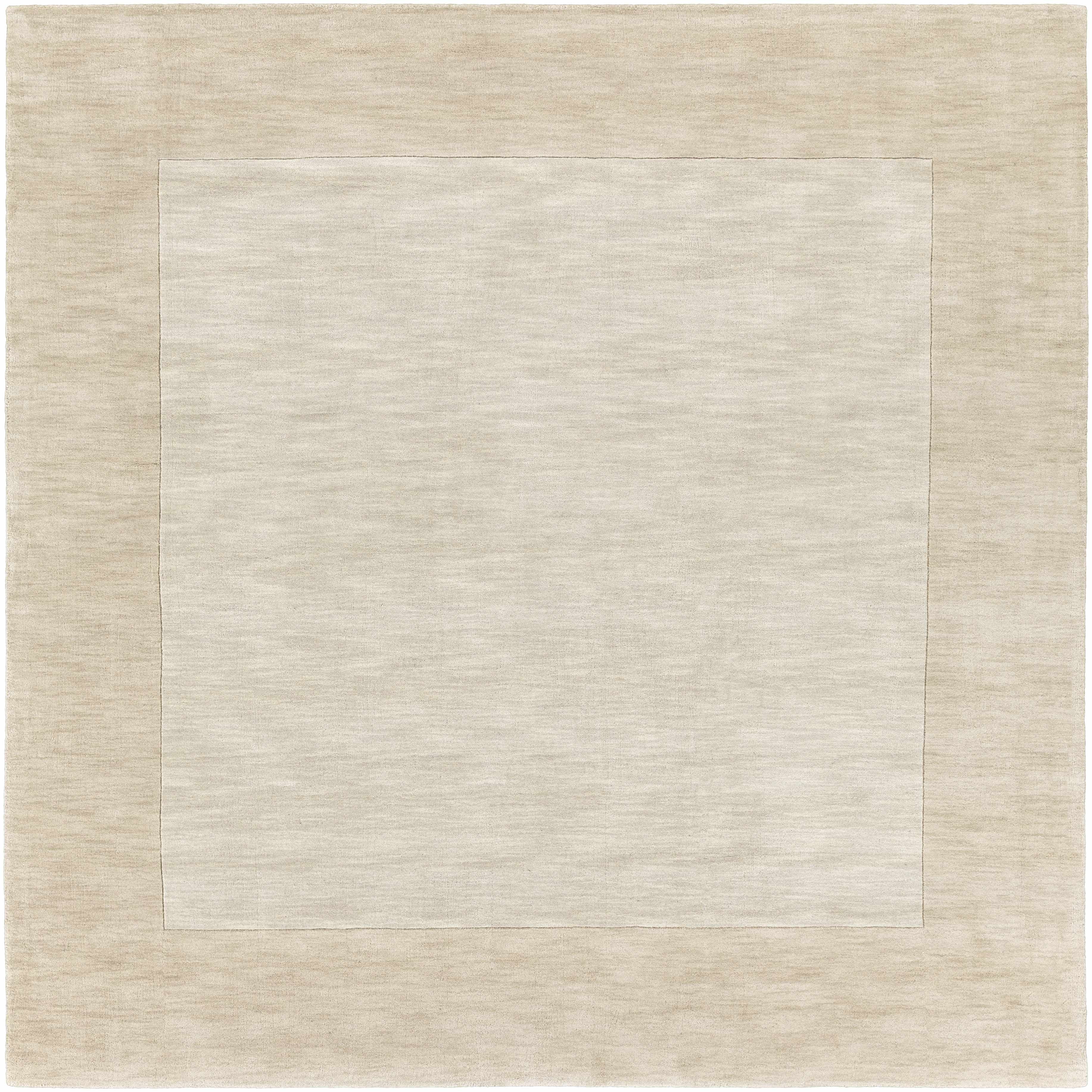 Mark&Day Wool Rugs, 10x10 Reims Modern Wheat Square Area Rug, Cream ...