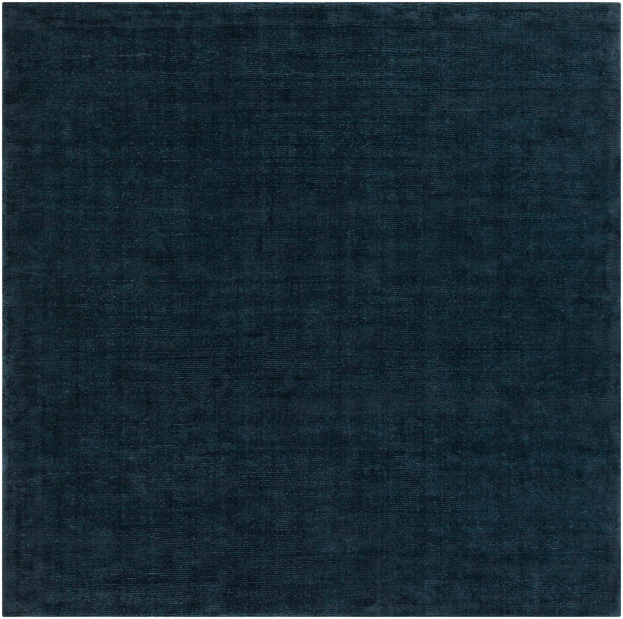 Mark&Day Wool Area Rugs, 10x10 Rennes Modern Navy Square Area Rug (9'9 ...
