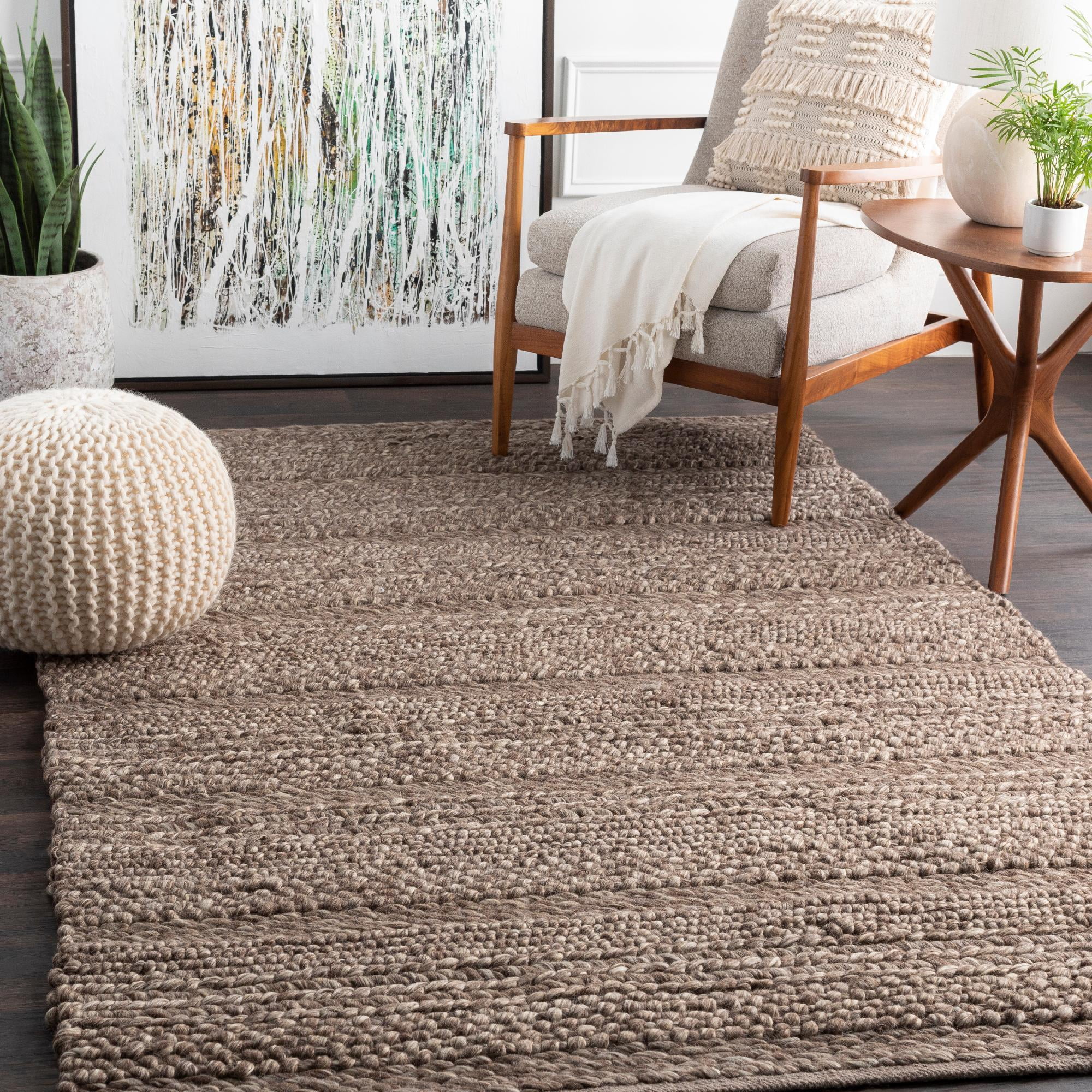 Mark&Day Wool Area Rugs, 10x14 Alex Modern Camel Cream Area Rug (10' x ...