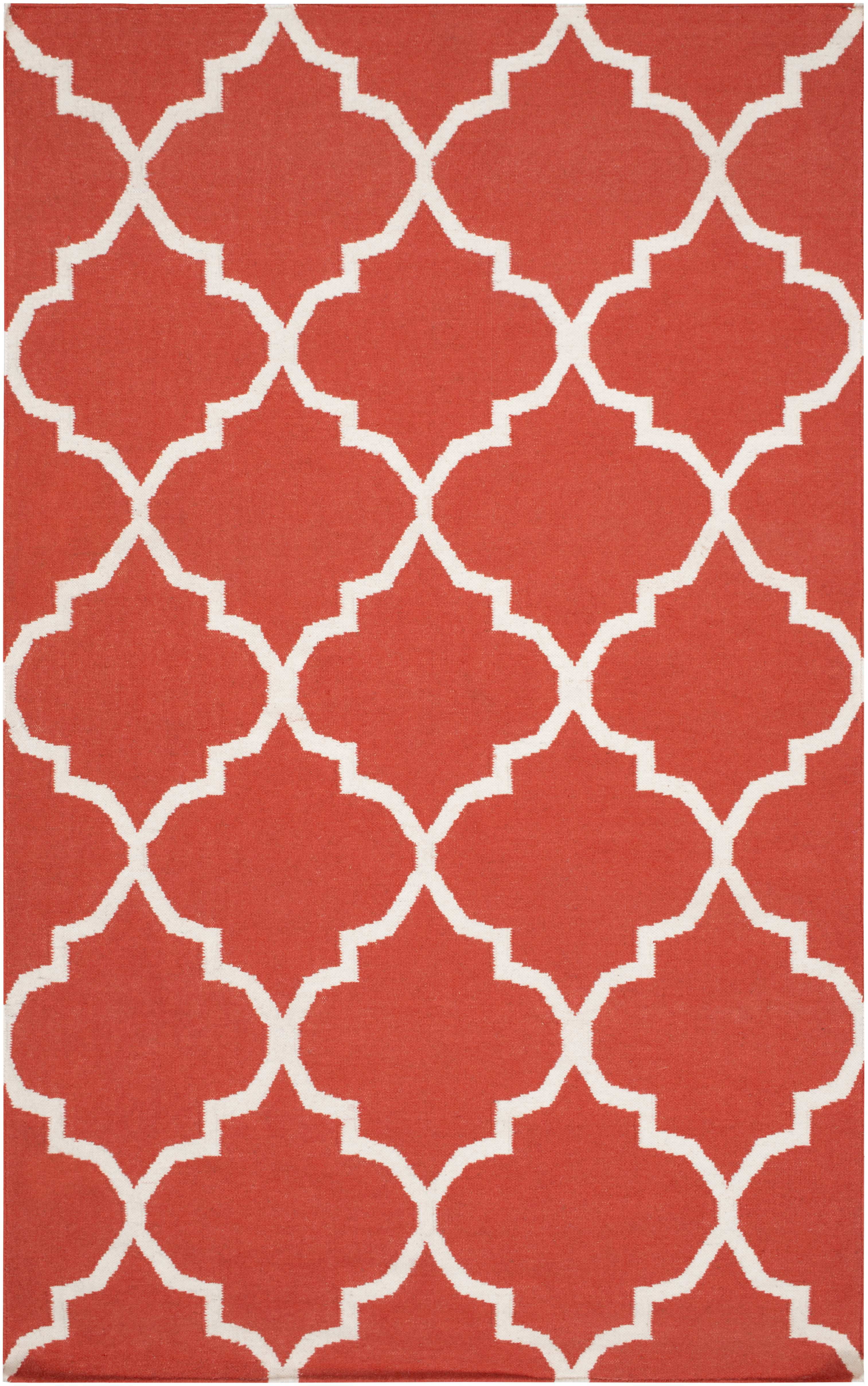 Mark&Day Wool Area Rugs, 10x14 Woord Modern Orange Area Rug (10' x 14 ...
