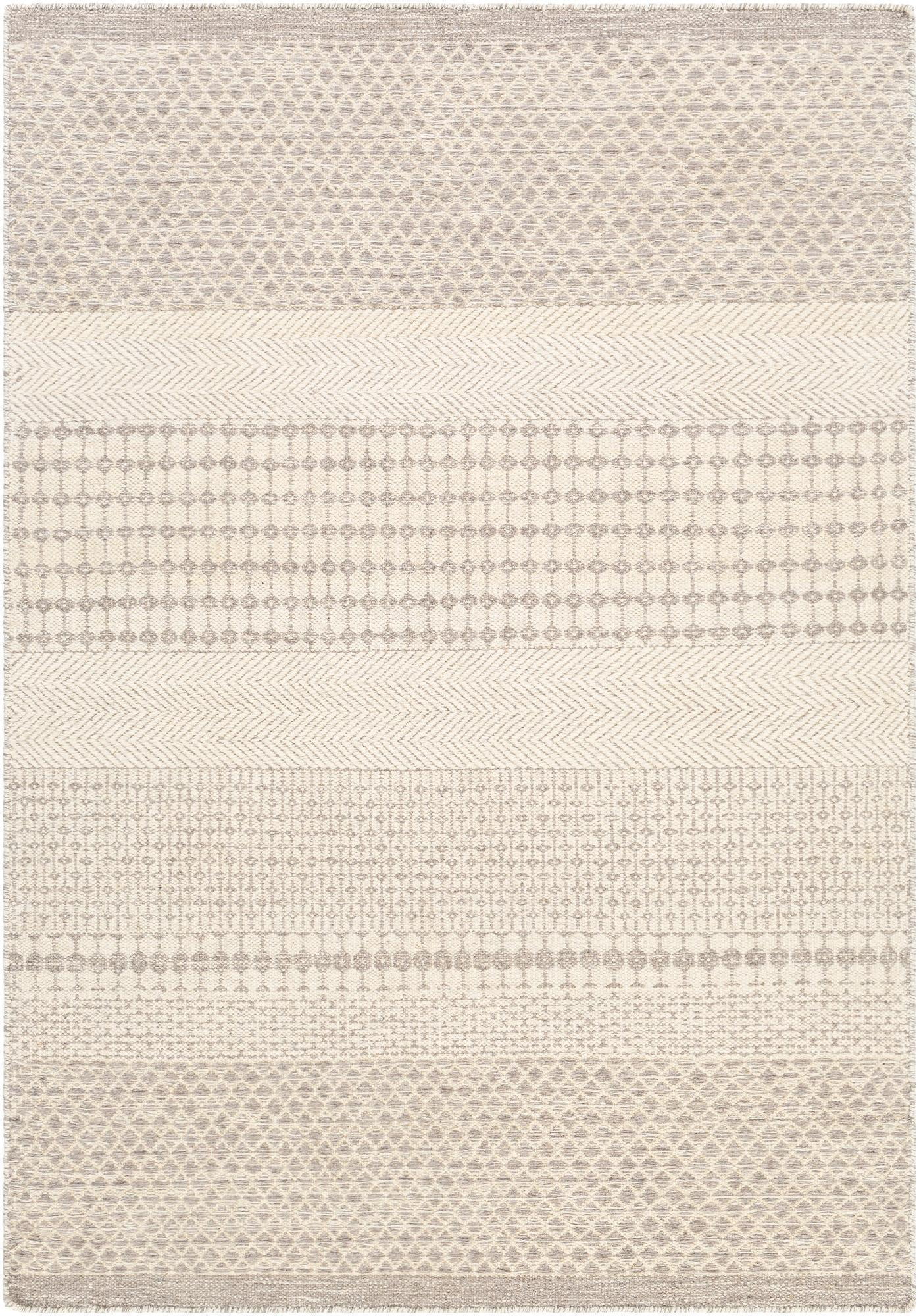 Mark&Day Wool Area Rugs, 3x5 Tervoort Global Beige Area Rug (3'6" x 5'6 ...