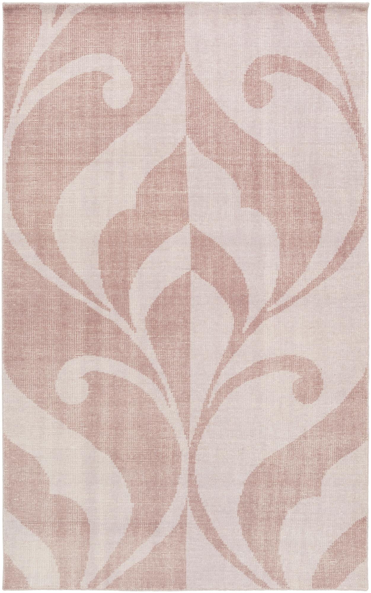 Mark&Day Wool Area Rugs, 5x7 Pima Modern Mauve Lilac Area Rug (5' x 7'6 ...
