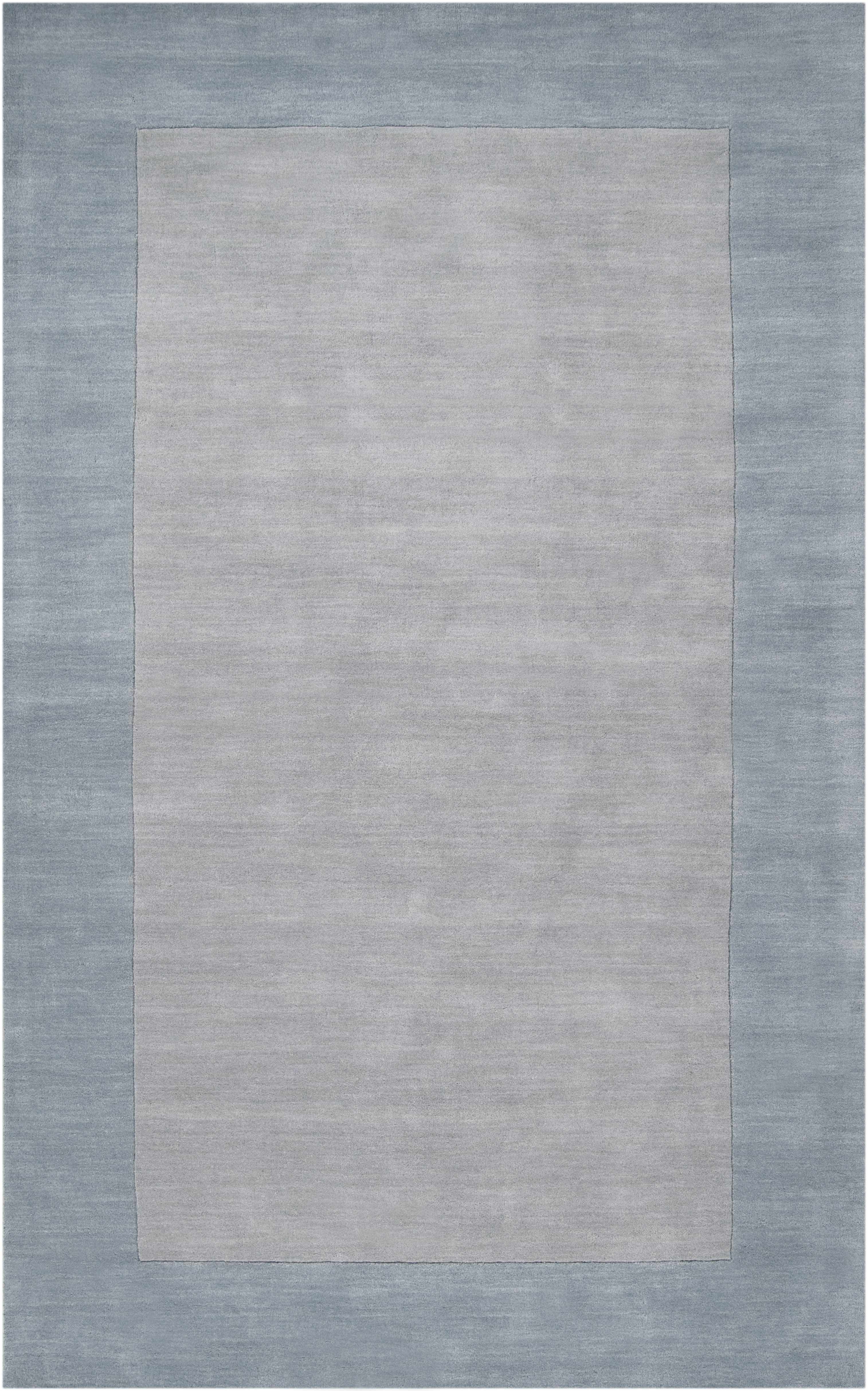 Mark&Day Wool Area Rugs, 5x8 Reims Modern Medium Gray Area Rug (5' x 8 ...