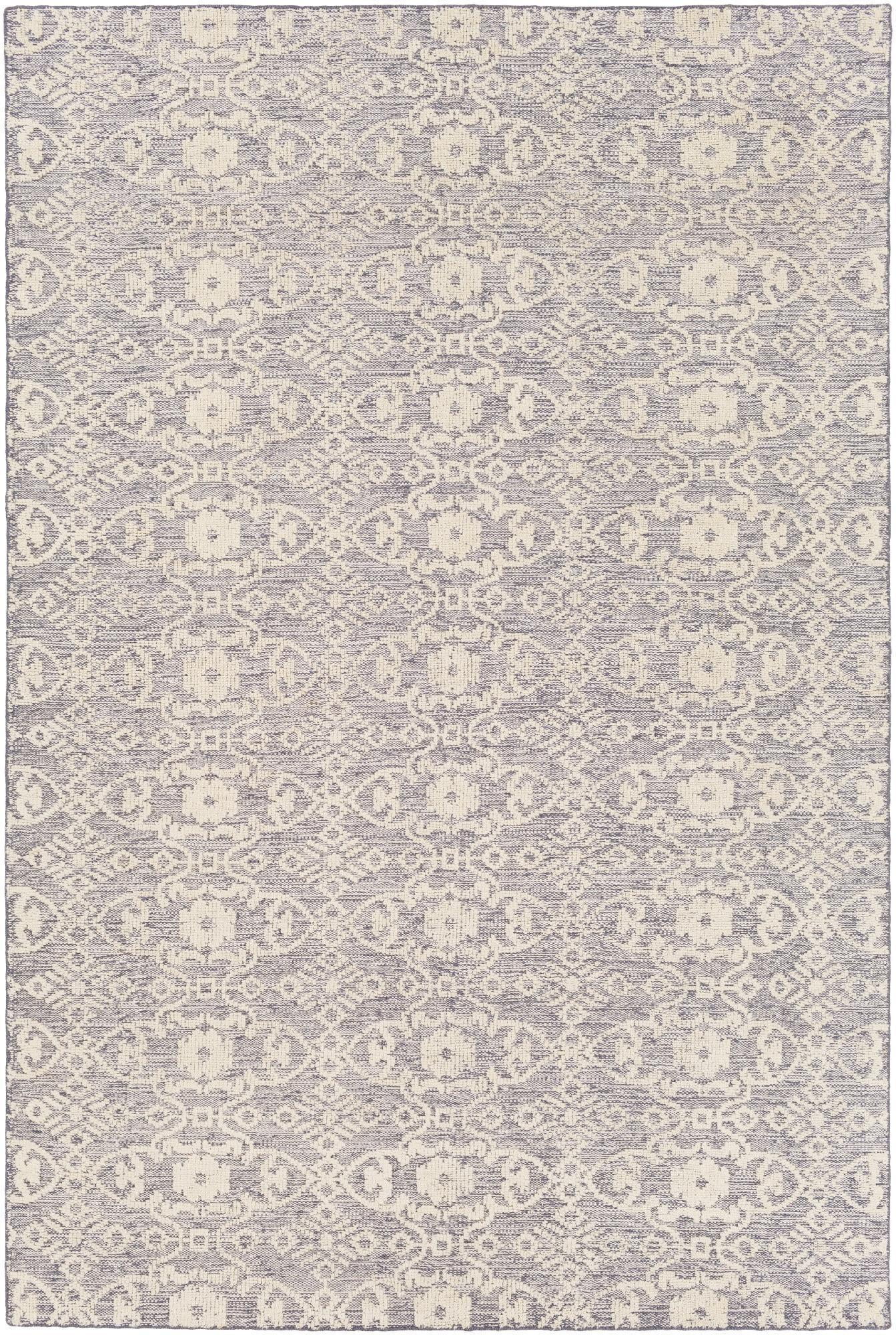 Mark&Day Wool Rugs, 6x9 Hodges Cottage Gray/Beige Area Rug, Grey Beige ...