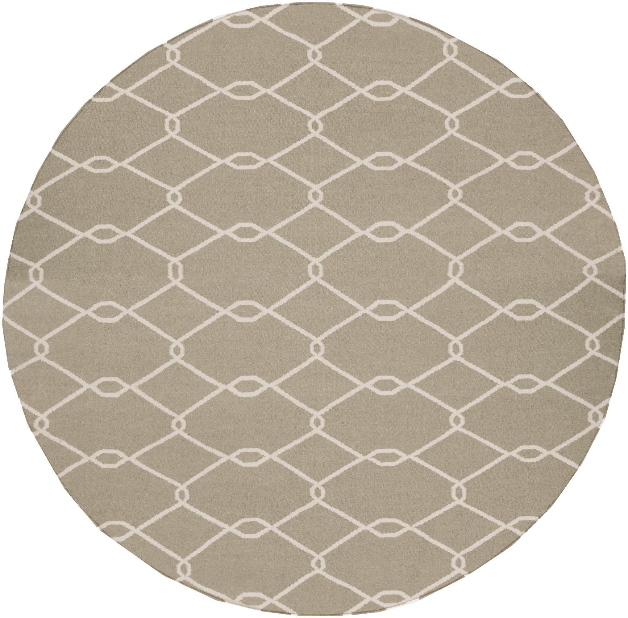 Mark&Day Wool Rugs, 8ft Round Dunsmuir Modern Sage Green Area Rug ...