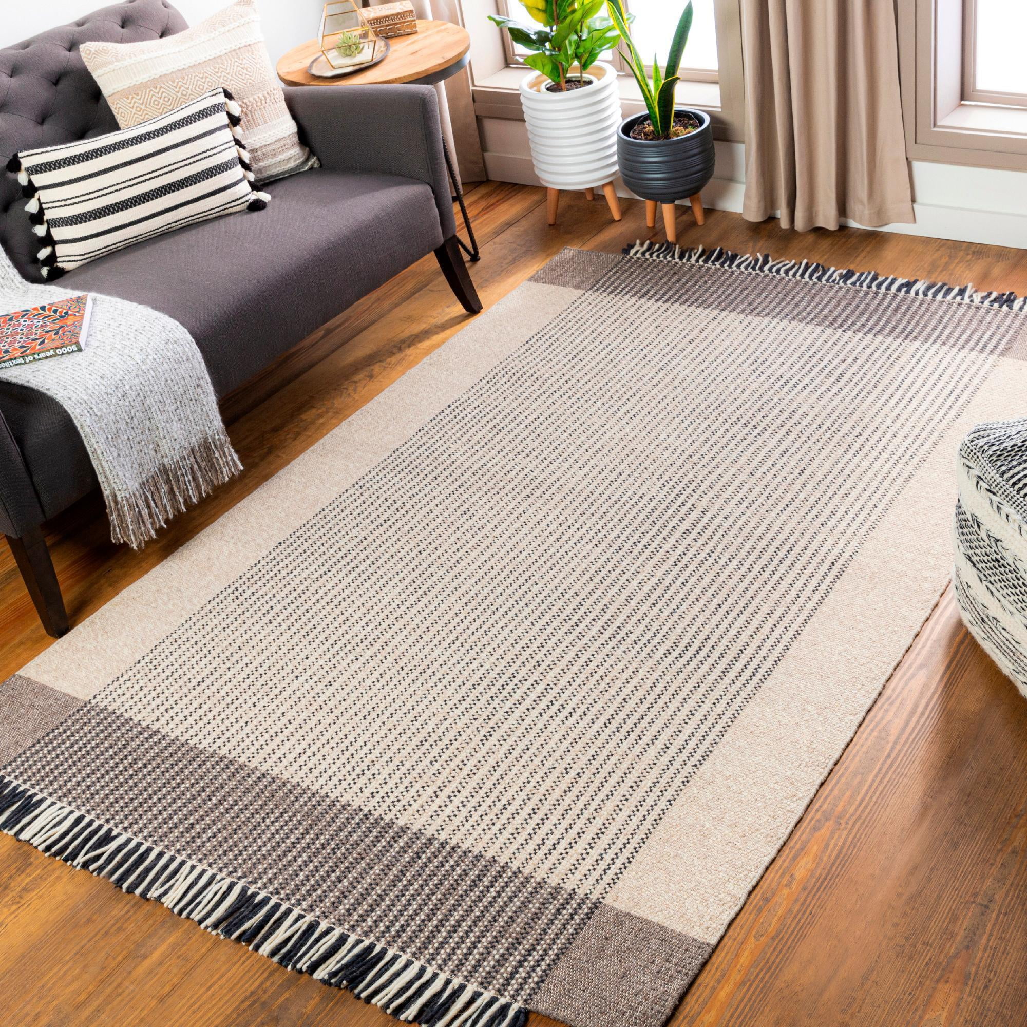 Mark&Day Wool Area Rugs, 8x10 Garsten Cottage Beige Area Rug (8' x 10 ...