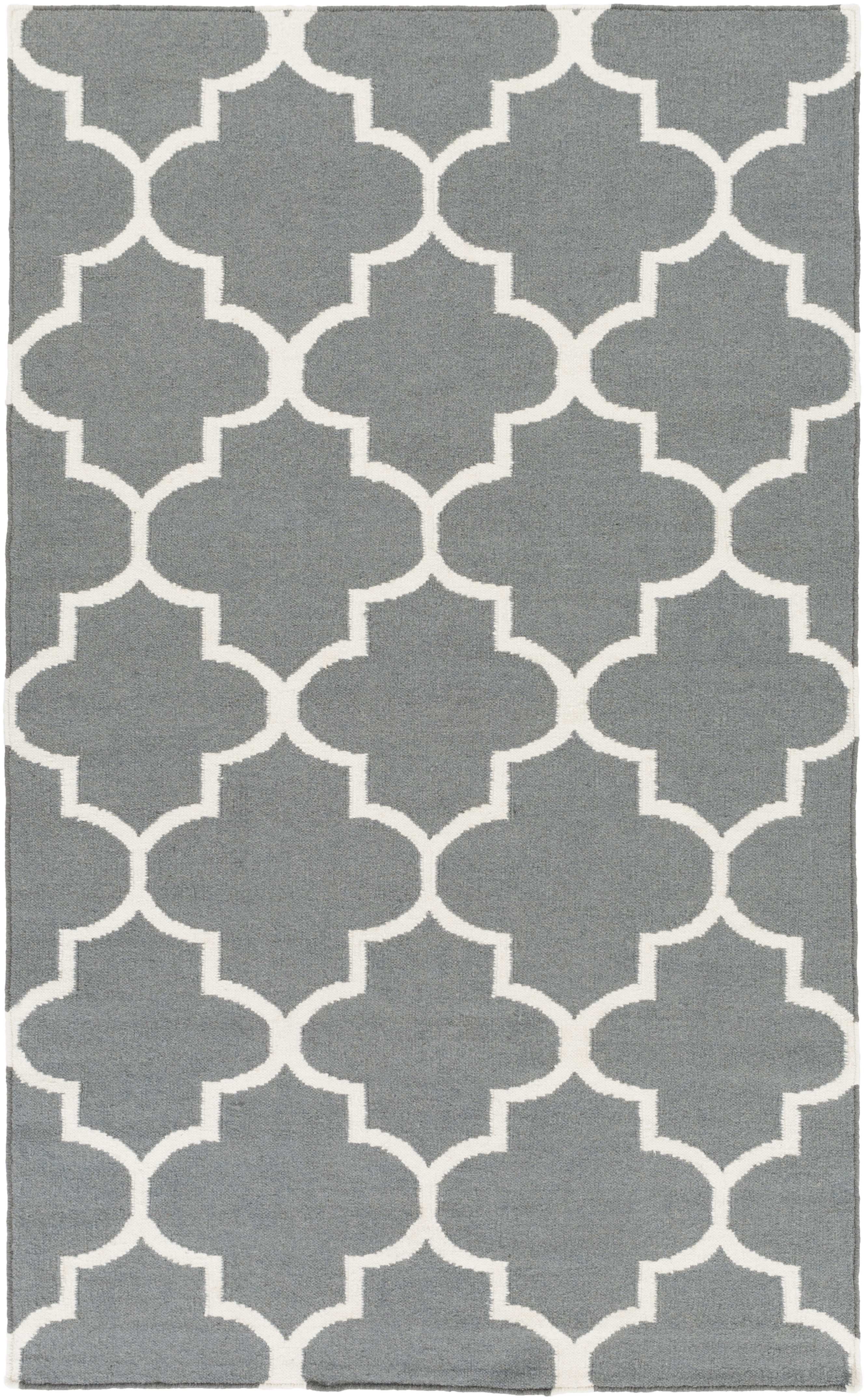 Mark&Day Wool Area Rugs, 8x10 Woord Modern Charcoal Area Rug (8' x 10 ...