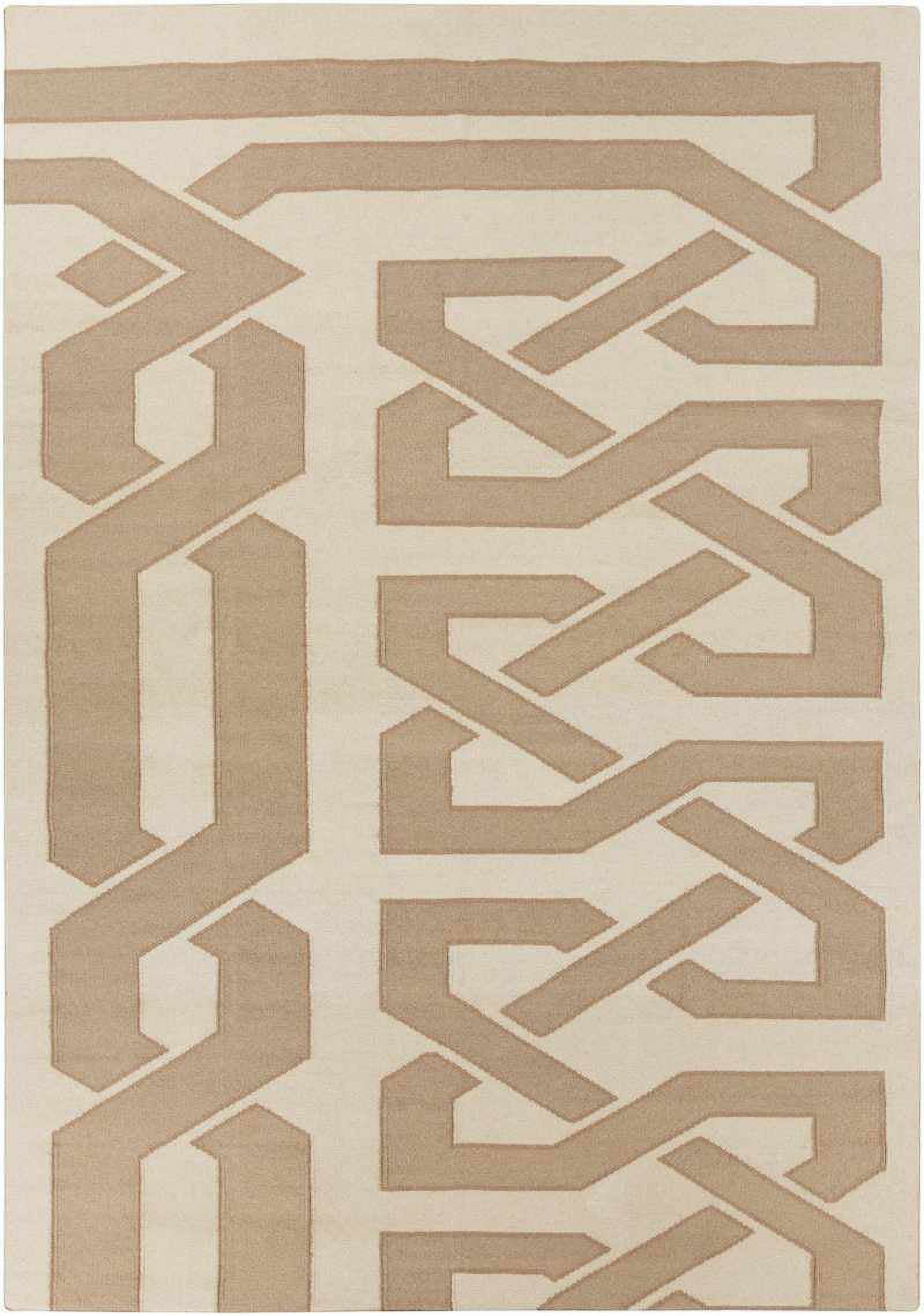 Mark&Day Wool Area Rugs, 8x11 Akhiok Global Brown Taupe Area Rug (8' x ...